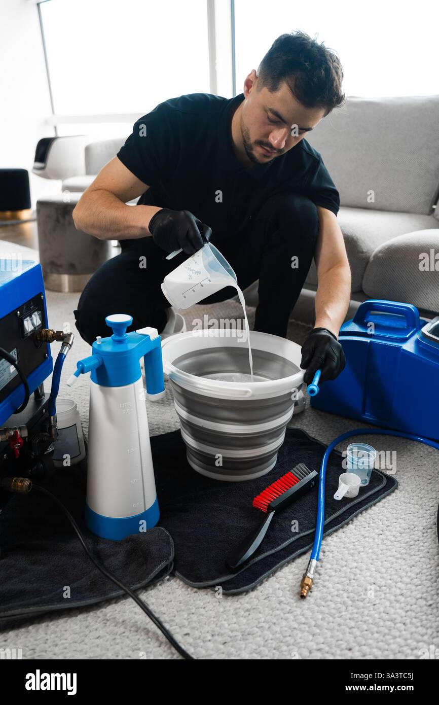 Removing stains and brightening up white furniture with oxygen bleach ...