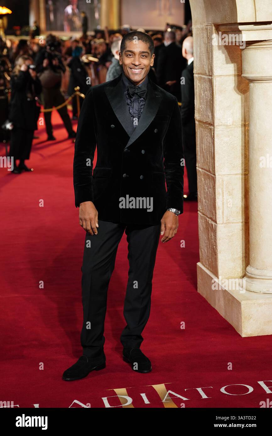 Alex Karim attending the Royal Film Performance and world premiere of ...