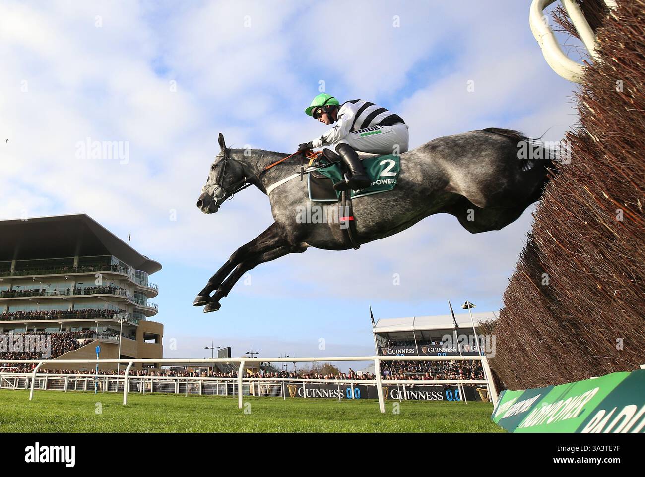 Hyland ridden by Nico de Boinville on the way to winning the Mucking ...