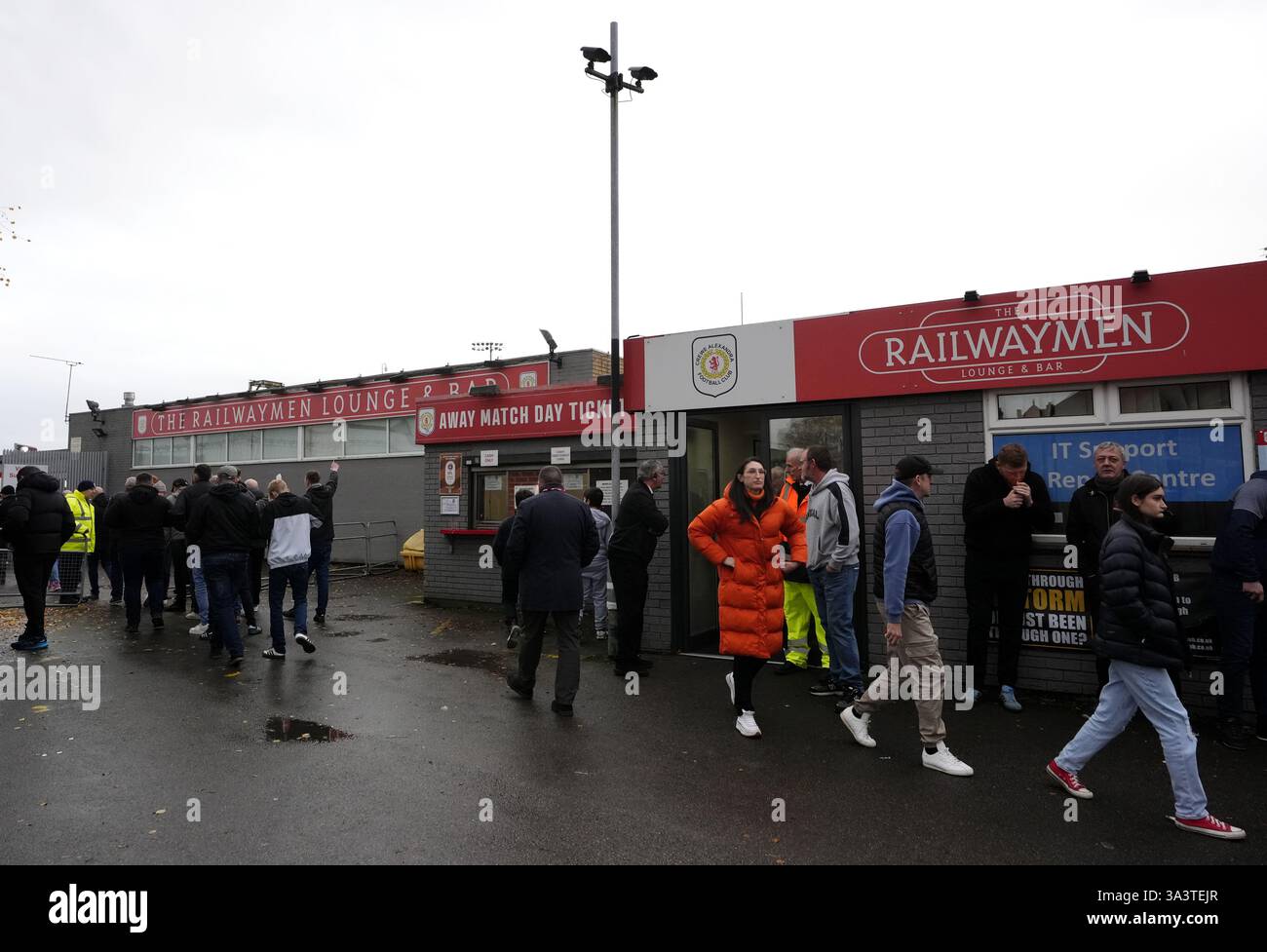 A general view outside ahead of the Sky Bet League Two match at the ...
