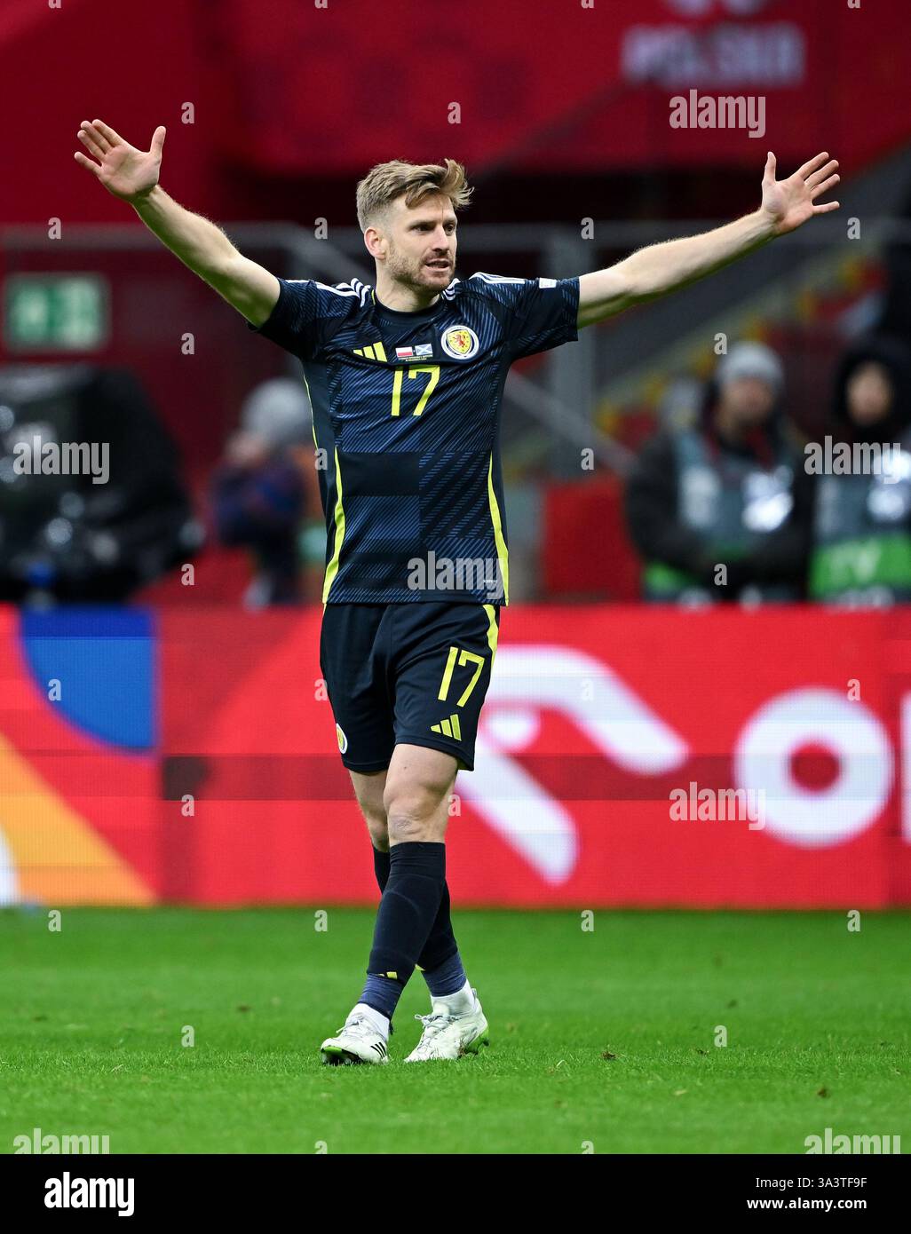 Scotland's Stuart Armstrong during the UEFA Nations League Group A1 ...