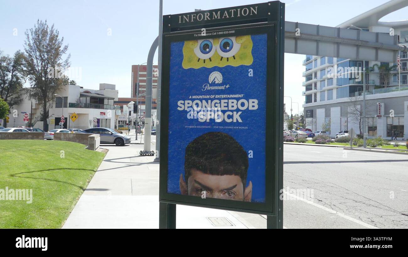 Los Angeles, California, USA 16th March 2025 Paramount Plus SpongeBob ...