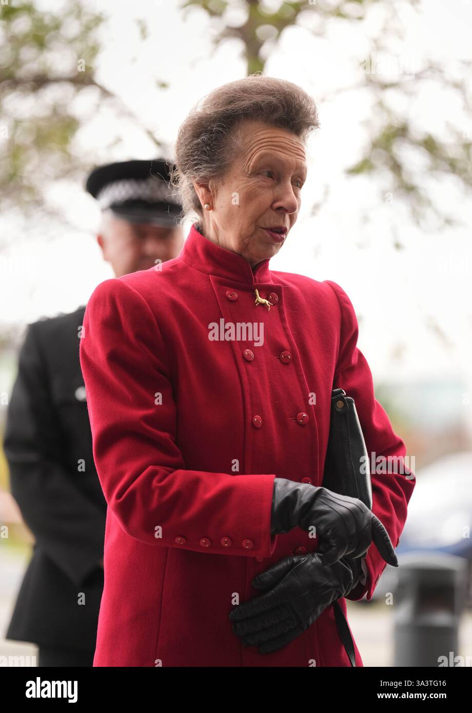 The Princess Royal arrives to officially open the Gull Wing Bridge in ...