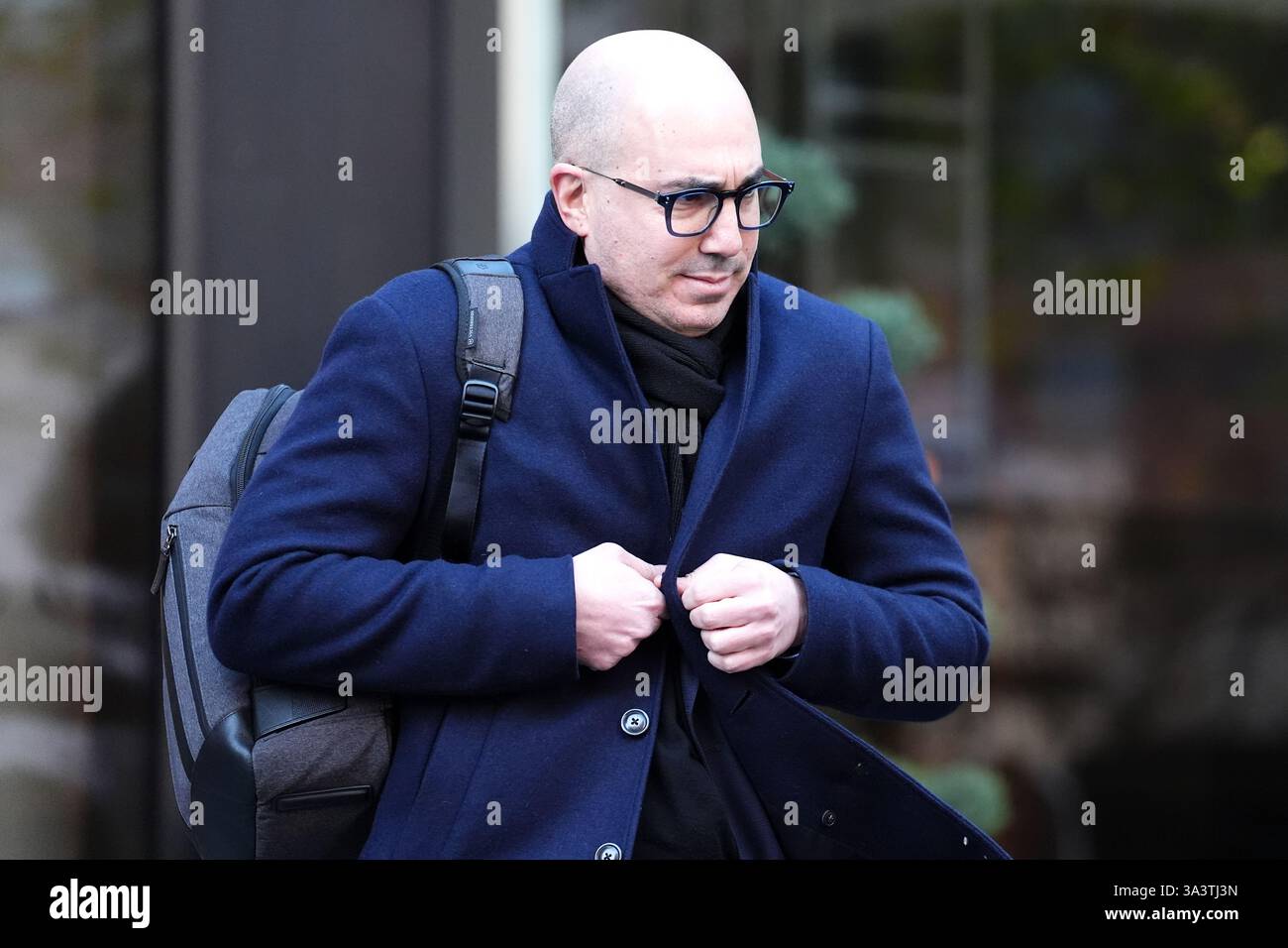 Manchester United chief executive Omar Berrada following the Premier ...