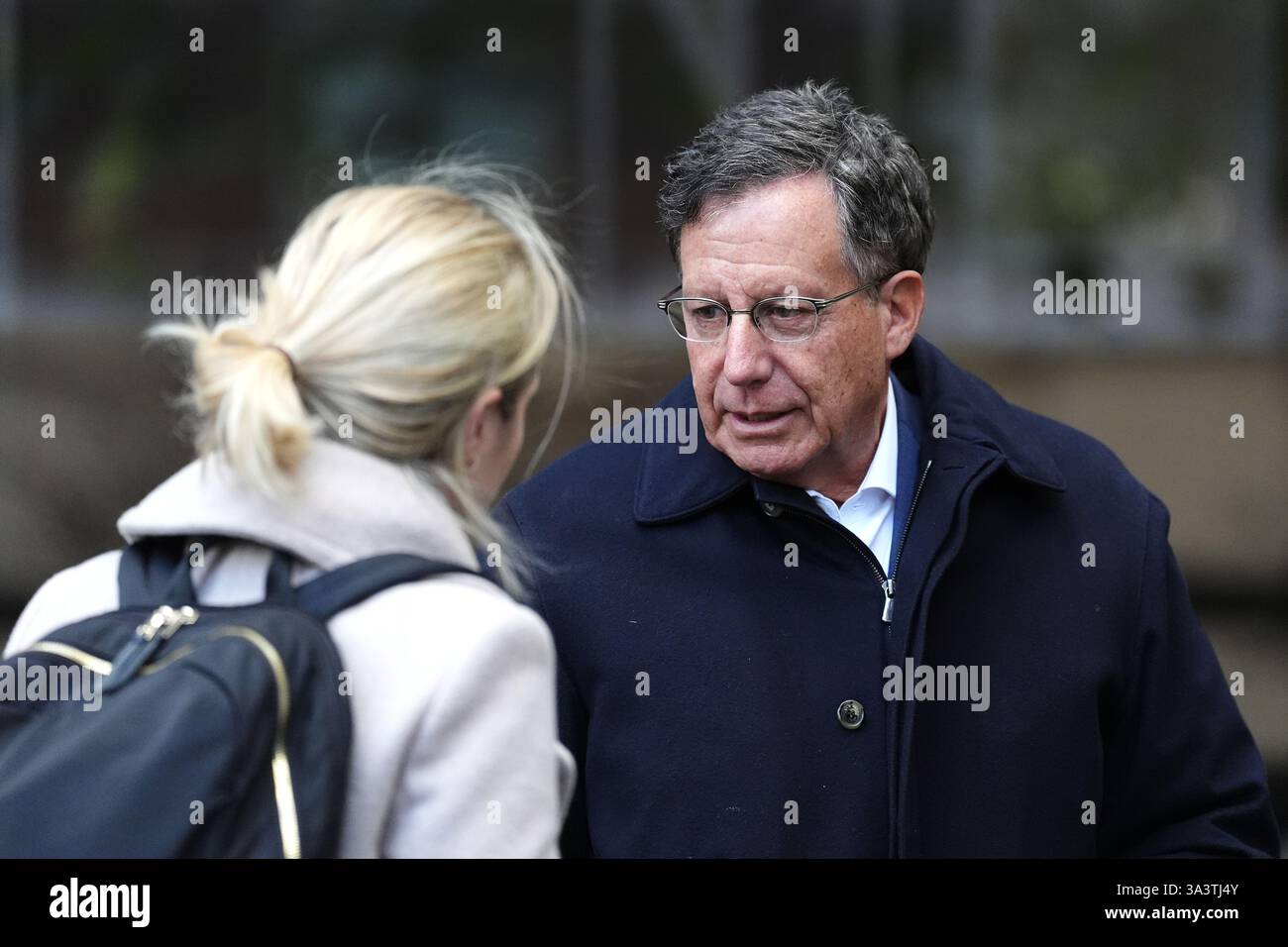 Liverpool chairman Tom Werner (right) following the Premier League ...