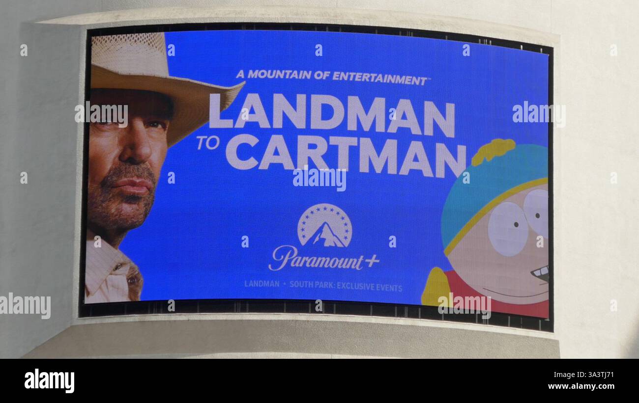Los Angeles, California, USA 16th March 2025 Landman to Cartman of ...