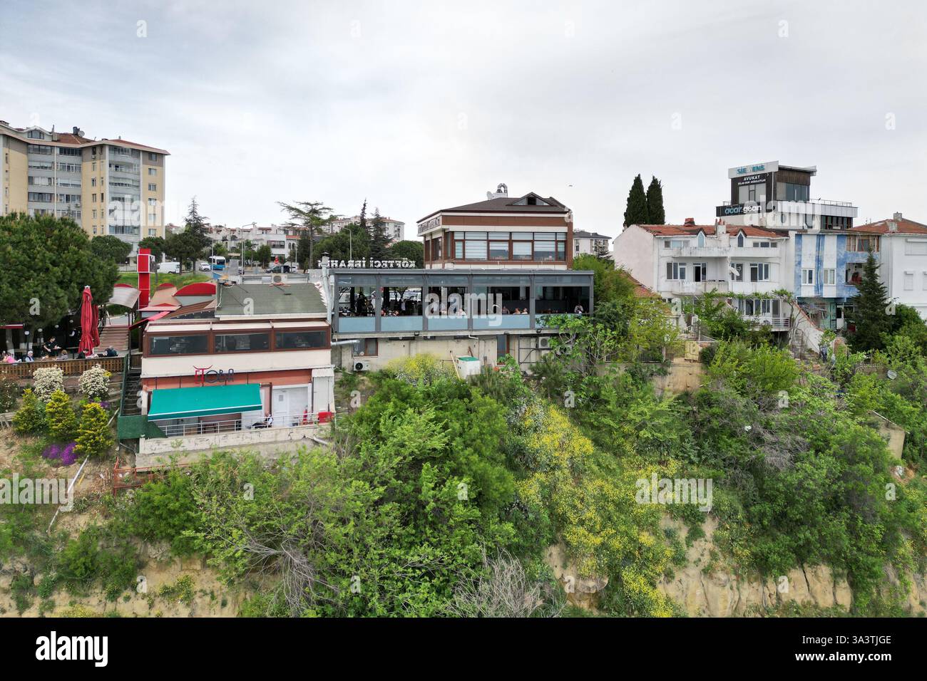 aerial view of Tekirdag city in Turkey Stock Photo - Alamy