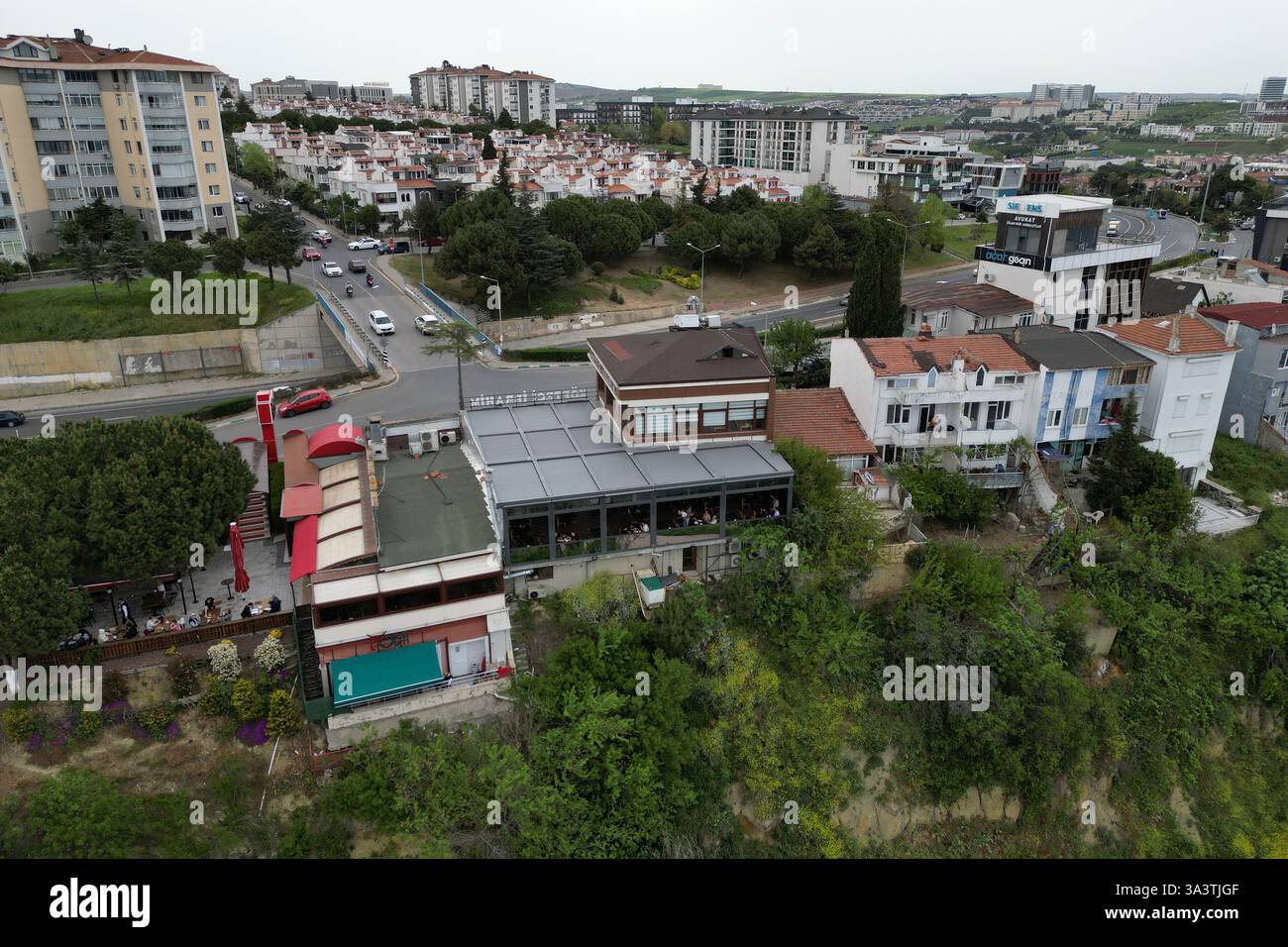aerial view of Tekirdag city in Turkey Stock Photo - Alamy