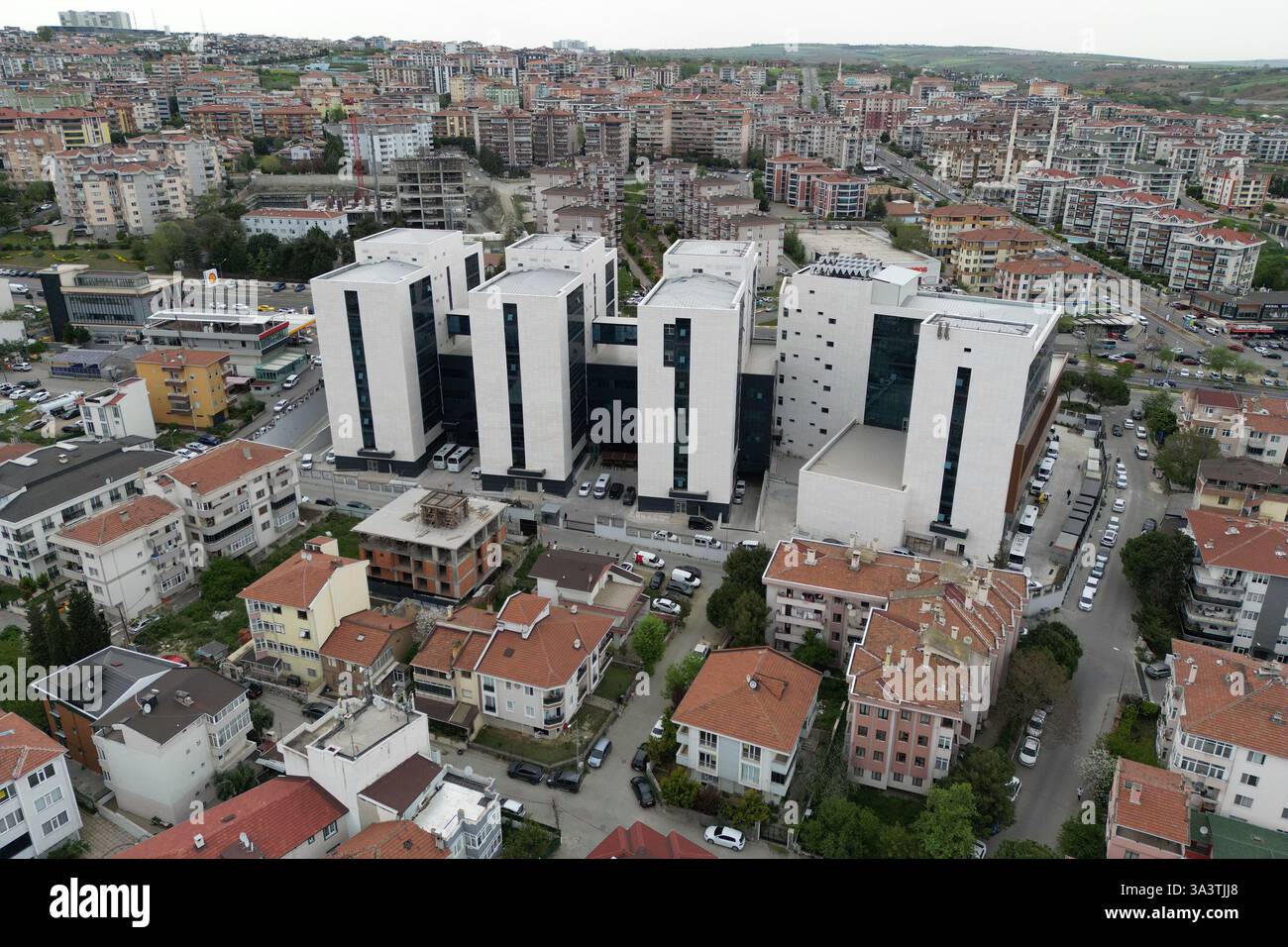 aerial view of Tekirdag city in Turkey Stock Photo - Alamy