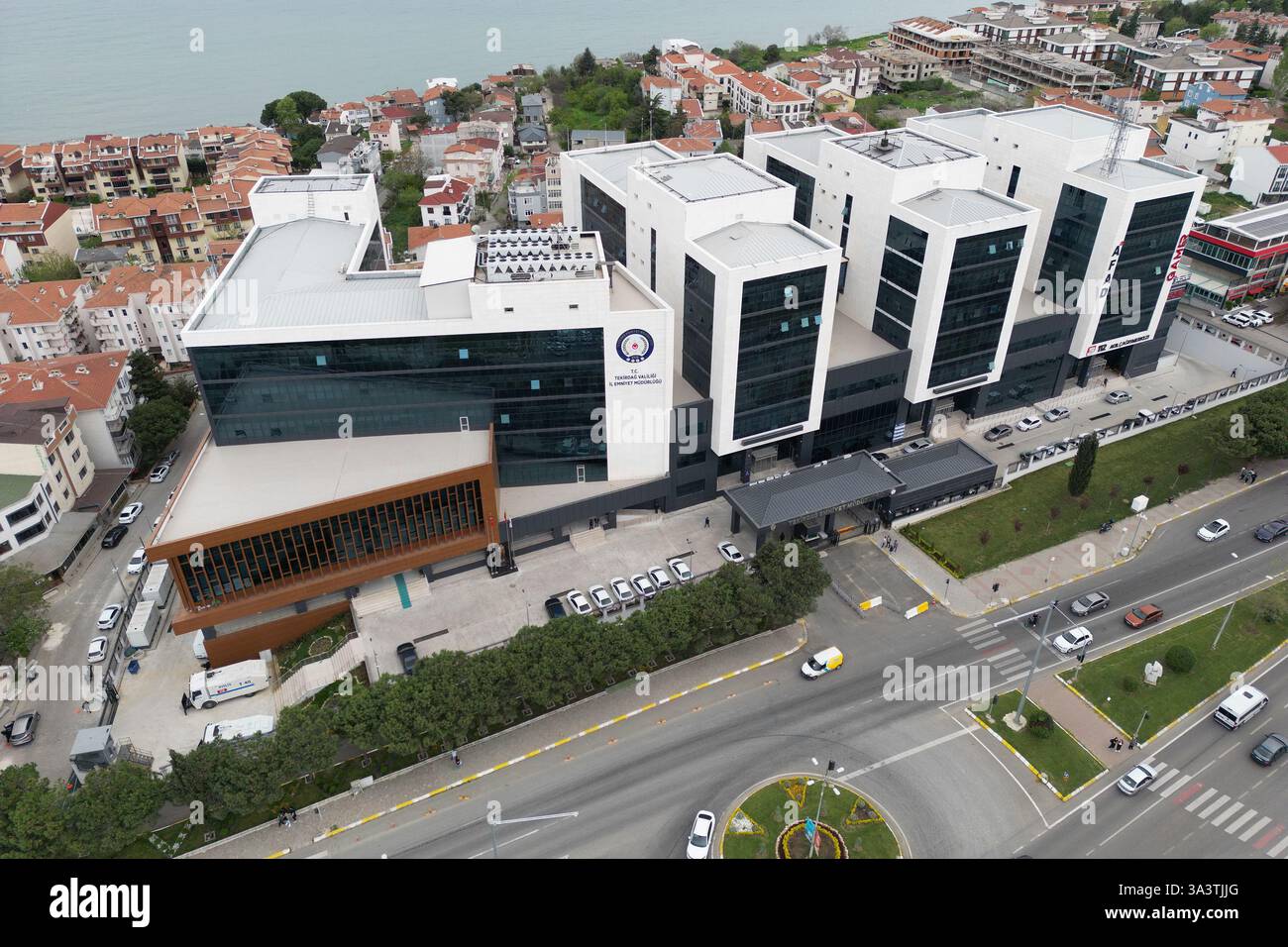 aerial view of Tekirdag city in Turkey Stock Photo - Alamy