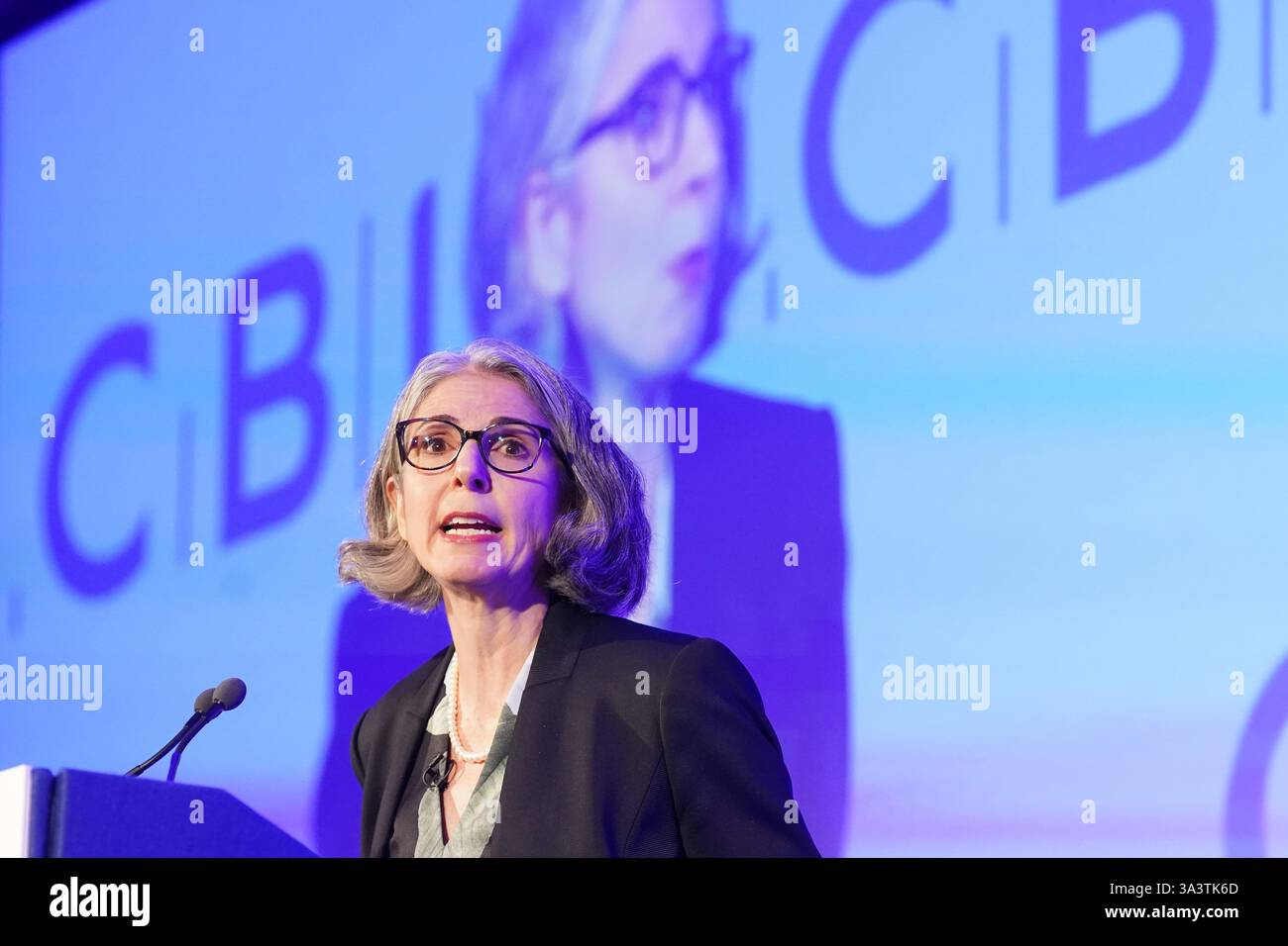Rain Newton-Smith, chief executive of the Confederation of British ...