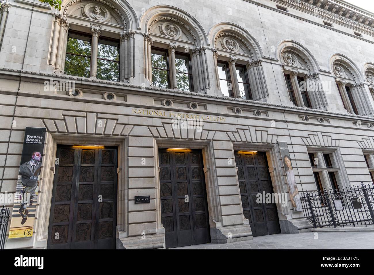 London, UK- September 19, 2024: National Portrait Gallery on St Martins ...