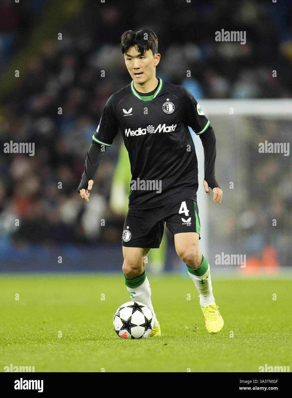Feyenoord's In-Beom Hwang during the UEFA Champions League, league ...