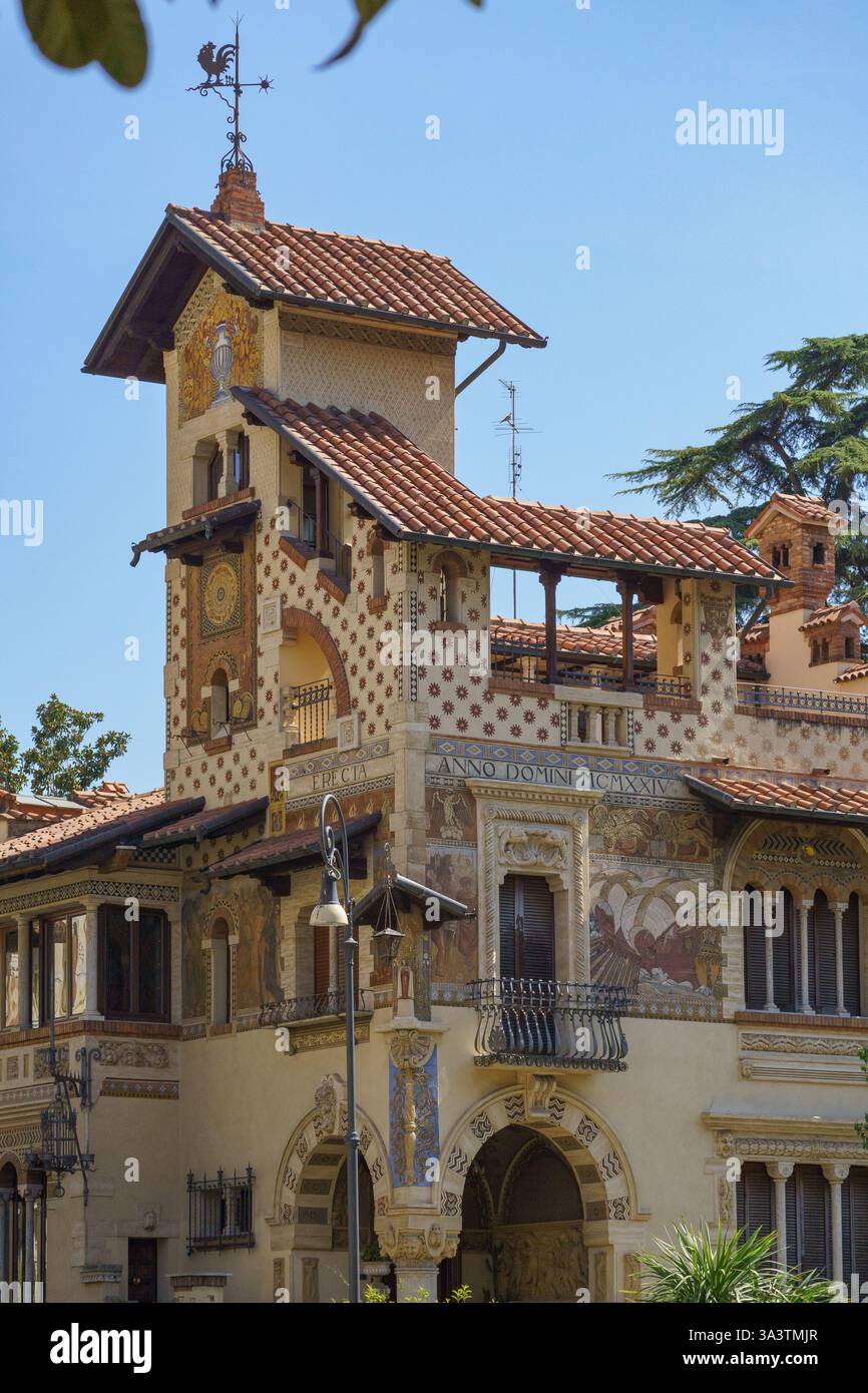 Villino delle Fate (Fairy House) in Coppede district in Rome, Italy ...