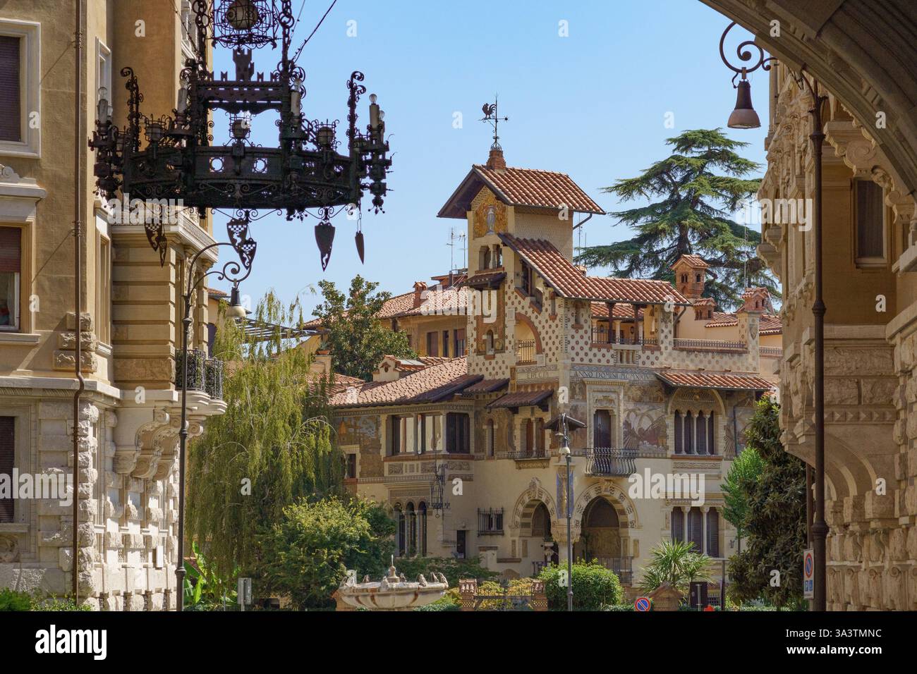 Villino delle Fate (Fairy House) in Coppede district in Rome, Italy ...
