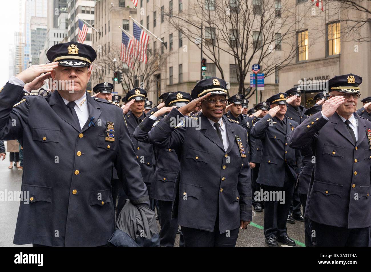 New York, NY, March 17, 2025: Atmosphere during 264th St. Patrick's Day ...