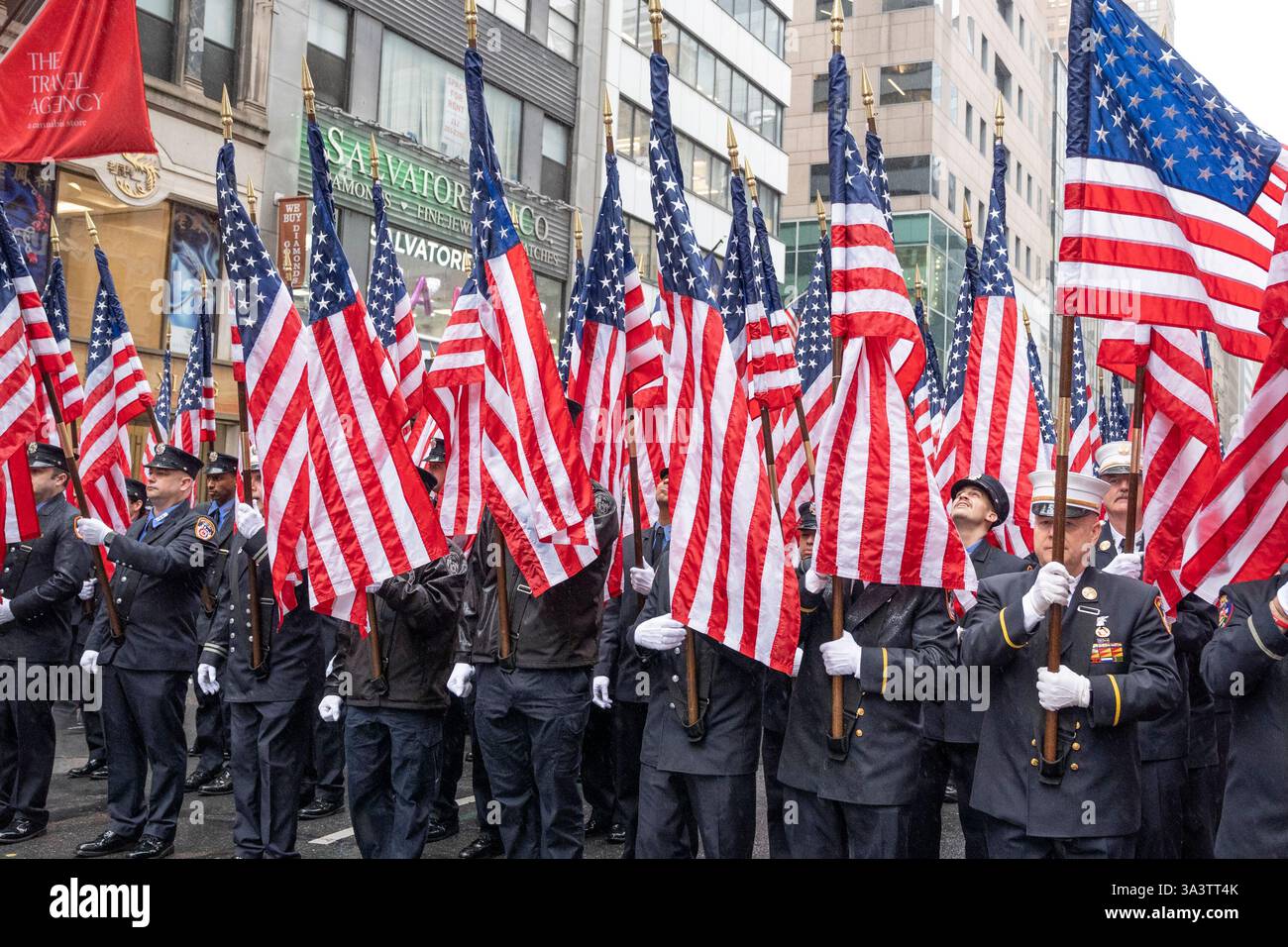 New York, NY, March 17, 2025: Atmosphere during 264th St. Patrick's Day ...