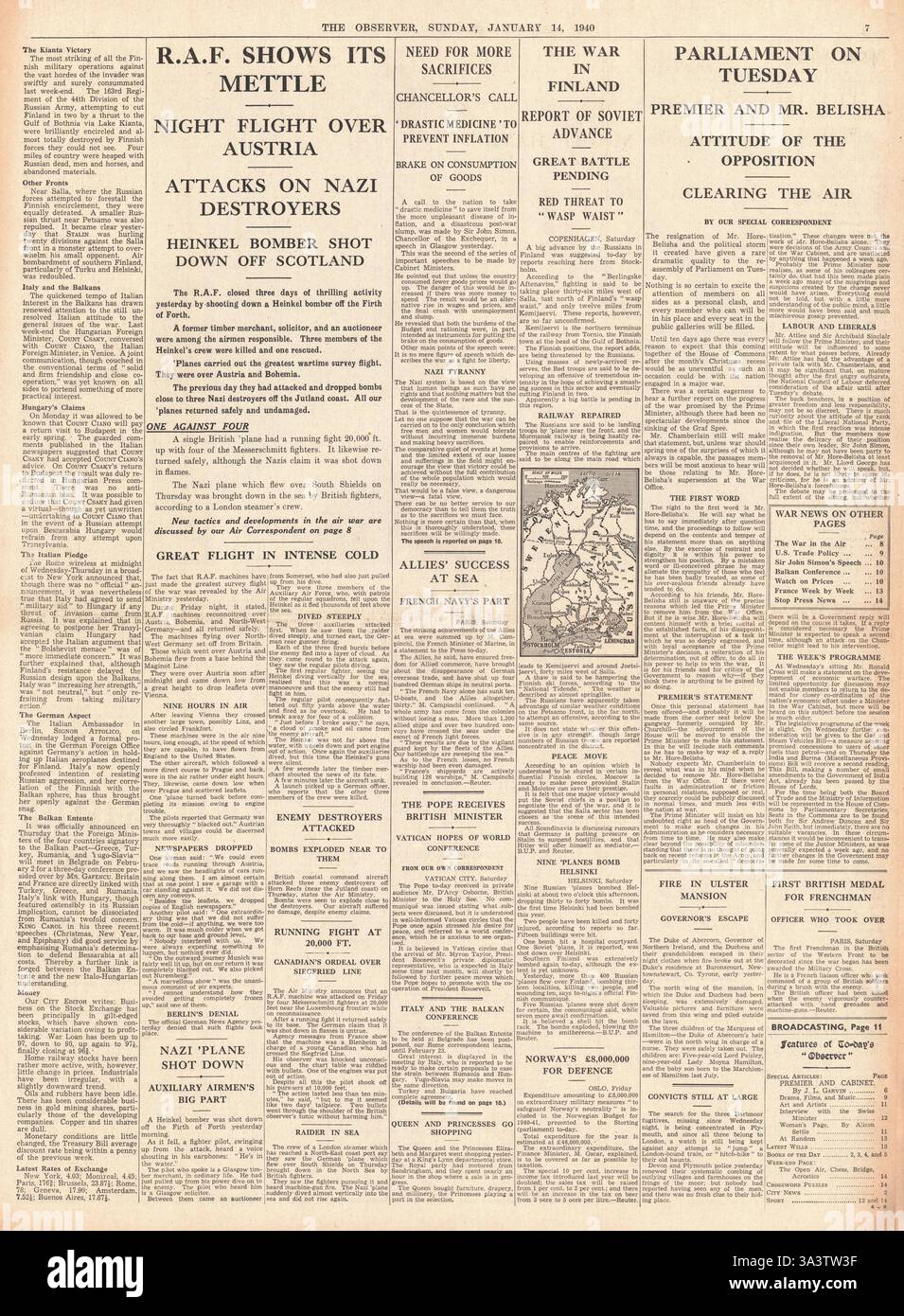 1940 the observer raf in action against german airforce hi-res stock ...