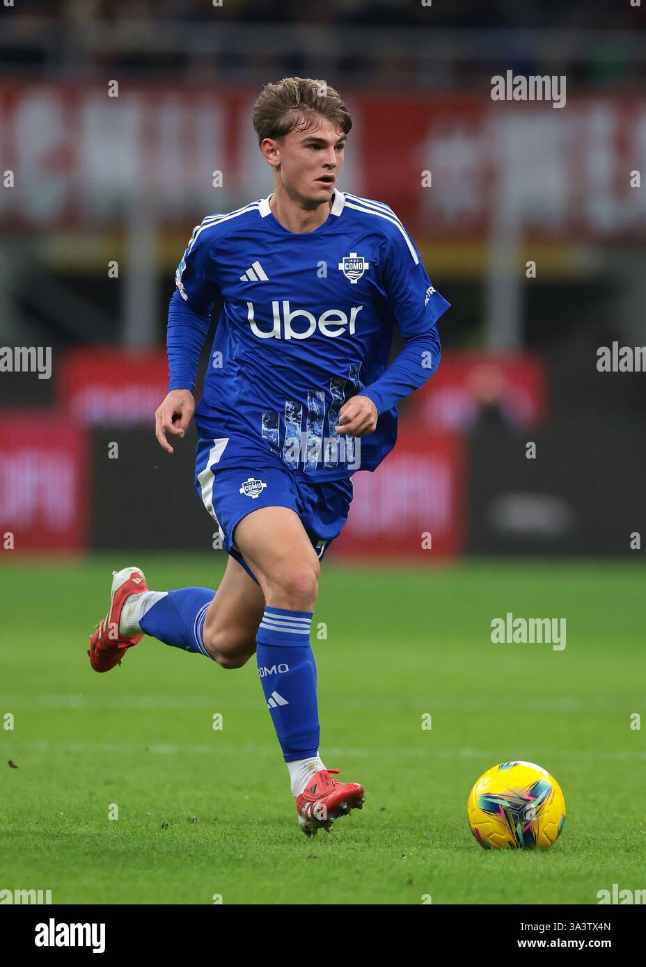 Milan, Italy. 15th Mar, 2025. Nico Paz of Como 1907 during the Serie A ...