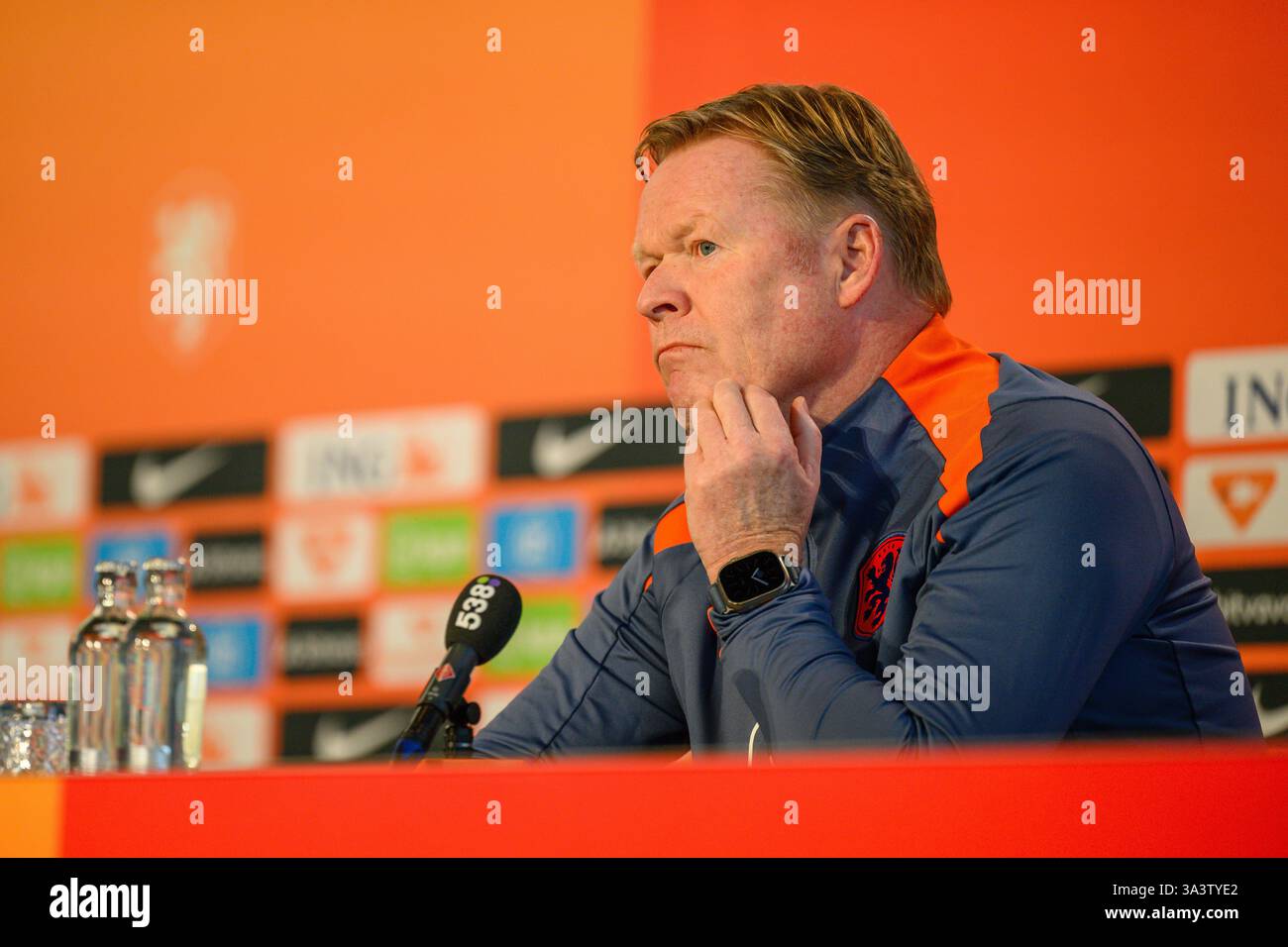 Zeist, Netherlands. 17th Mar, 2025. ZEIST, 17-03-2025, KNVB Campus ...