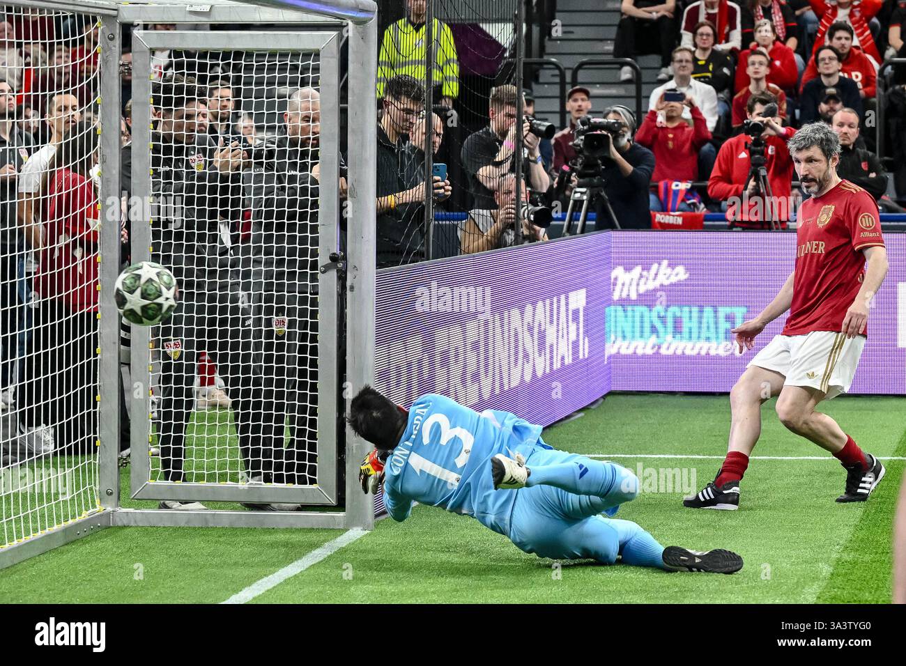 17 March 2025, Bavaria, Munich: Soccer: FC Bayern Munich's memorial tournament for Franz ...