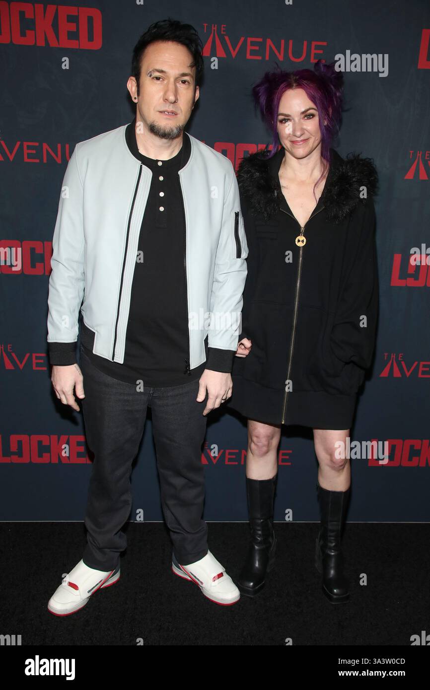 Director David Yarovesky, left, and costume designer Autumn Steed ...