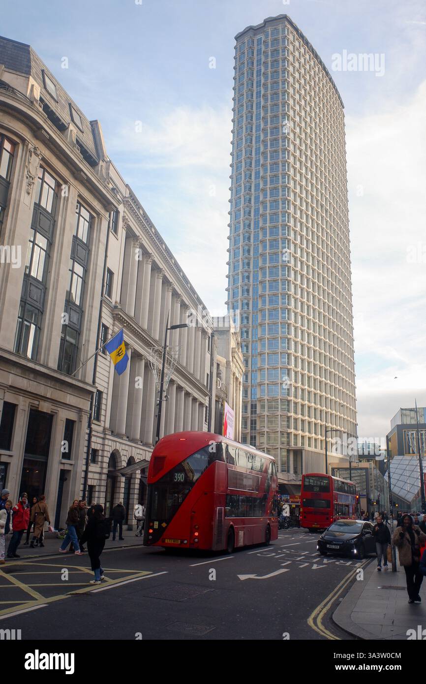 16 DEC 2024 - The Centre Point building, a 1960s skyscraper in London ...