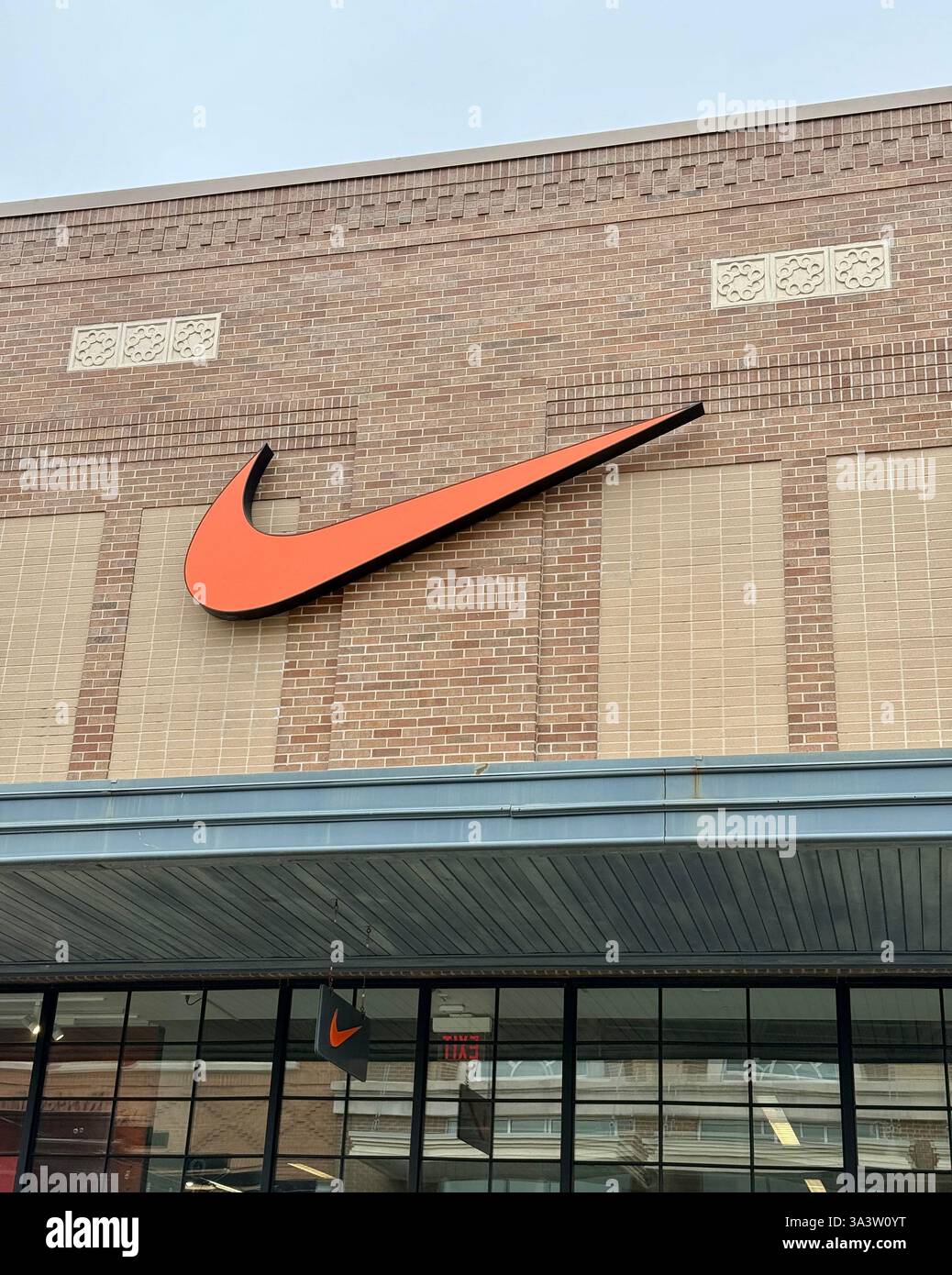 Kansas City, Kansas - March 15, 2025: Nike Swoosh Logo on Legends ...