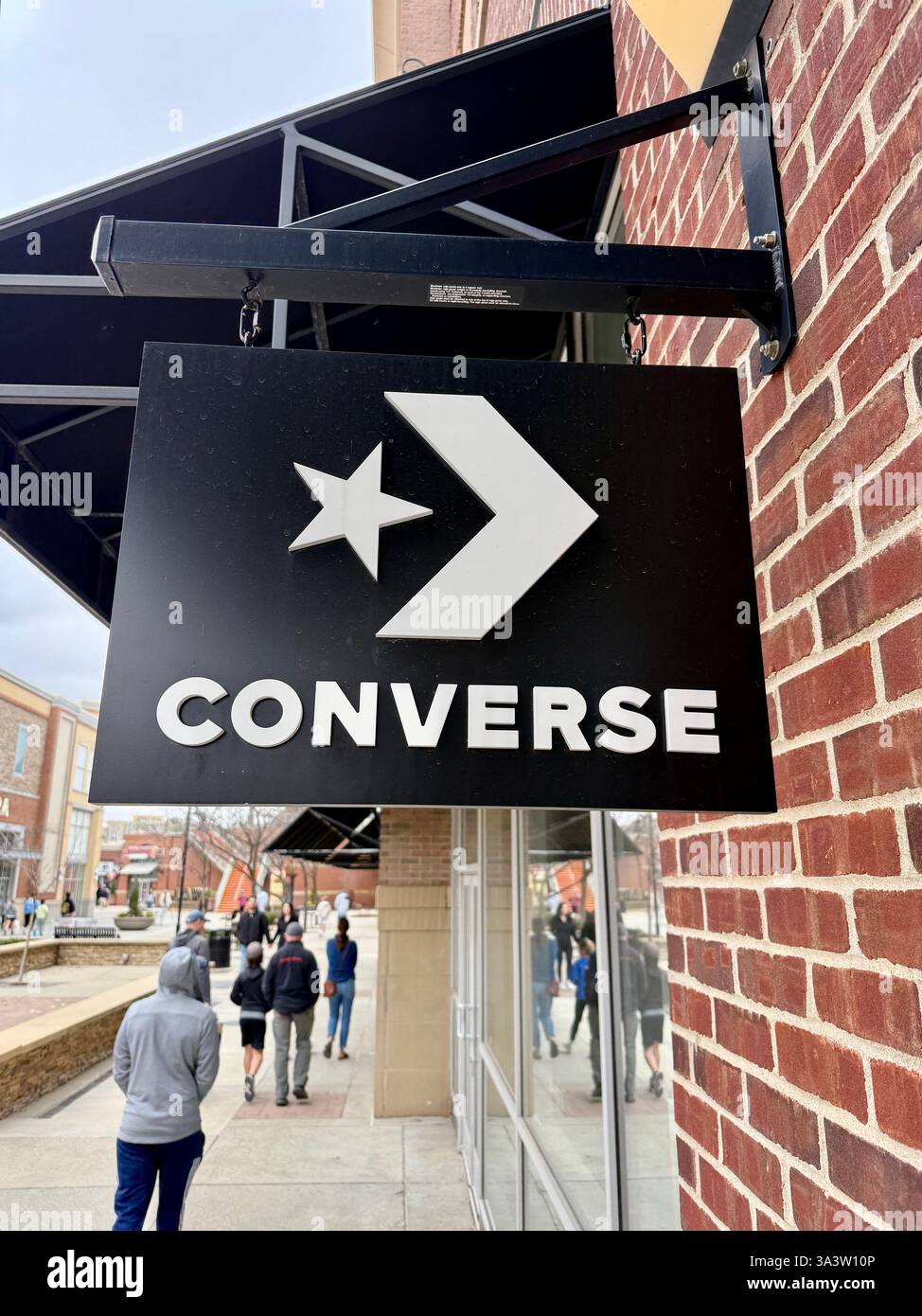 Kansas City, Kansas - March 15, 2025: Converse One Star Logo on Legends ...