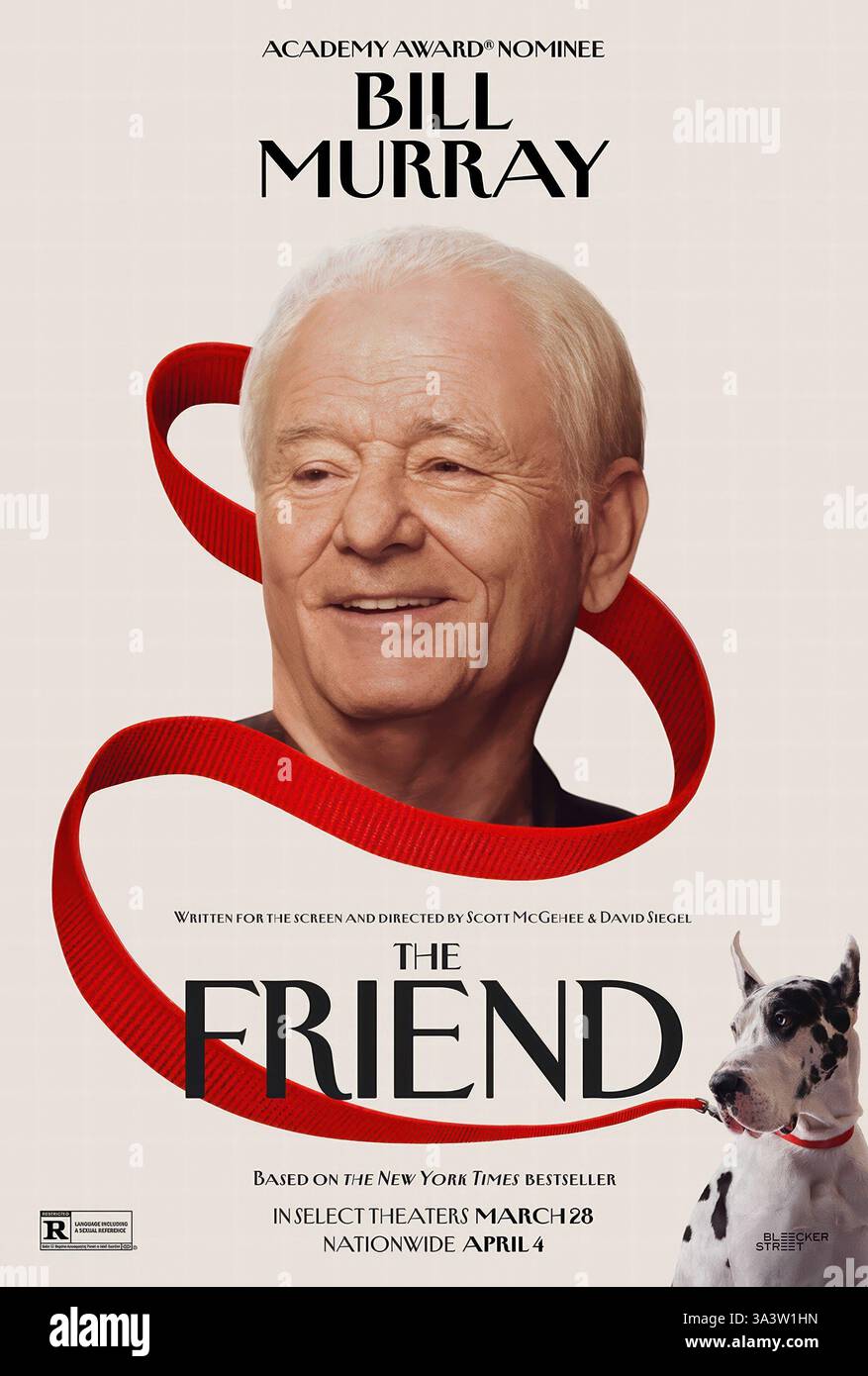 THE FRIEND, US poster, Bill Murray, bottom: 2024. © Bleecker Street ...