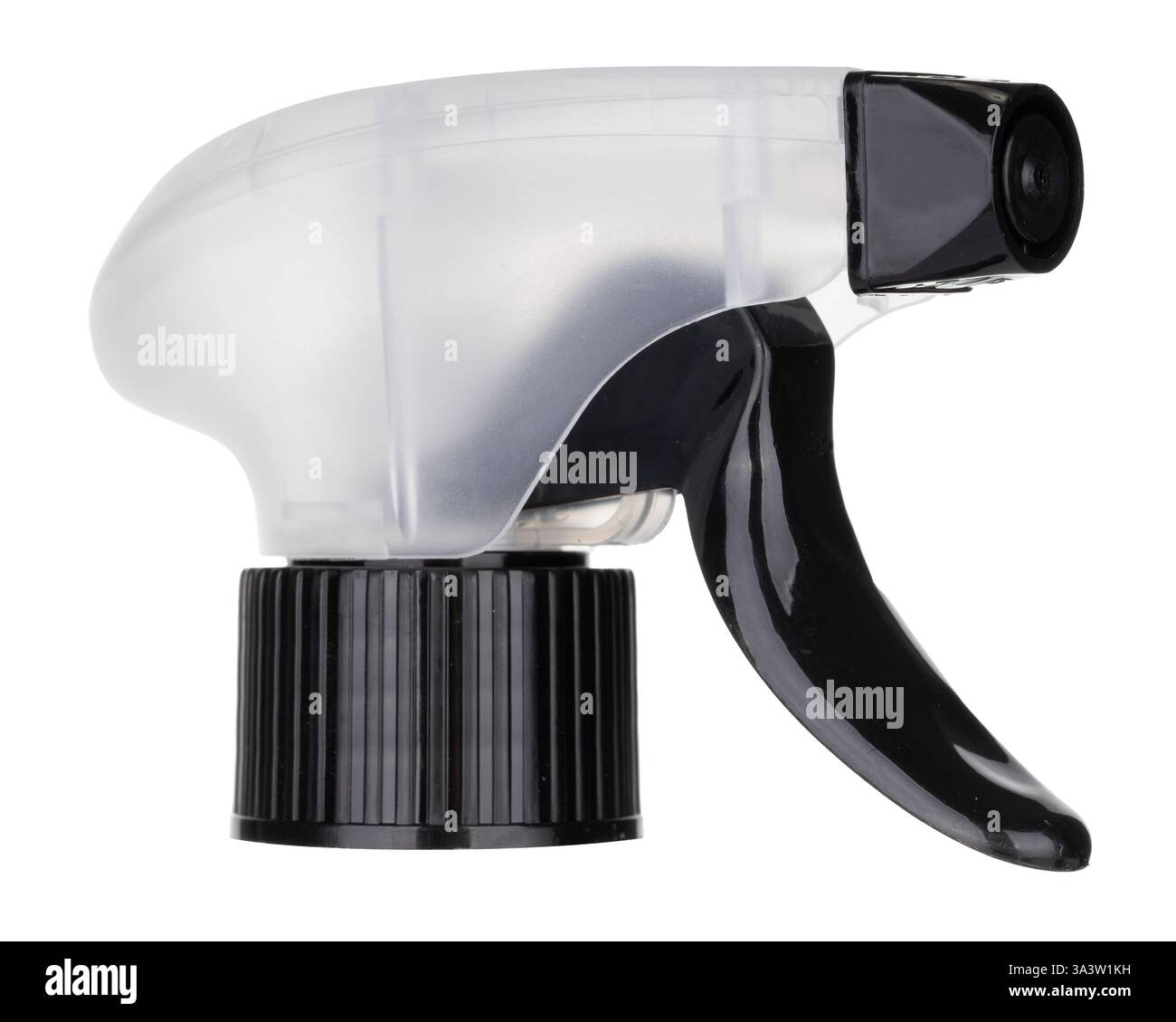 Transparent and Black Spray Nozzle Side View Stock Photo - Alamy