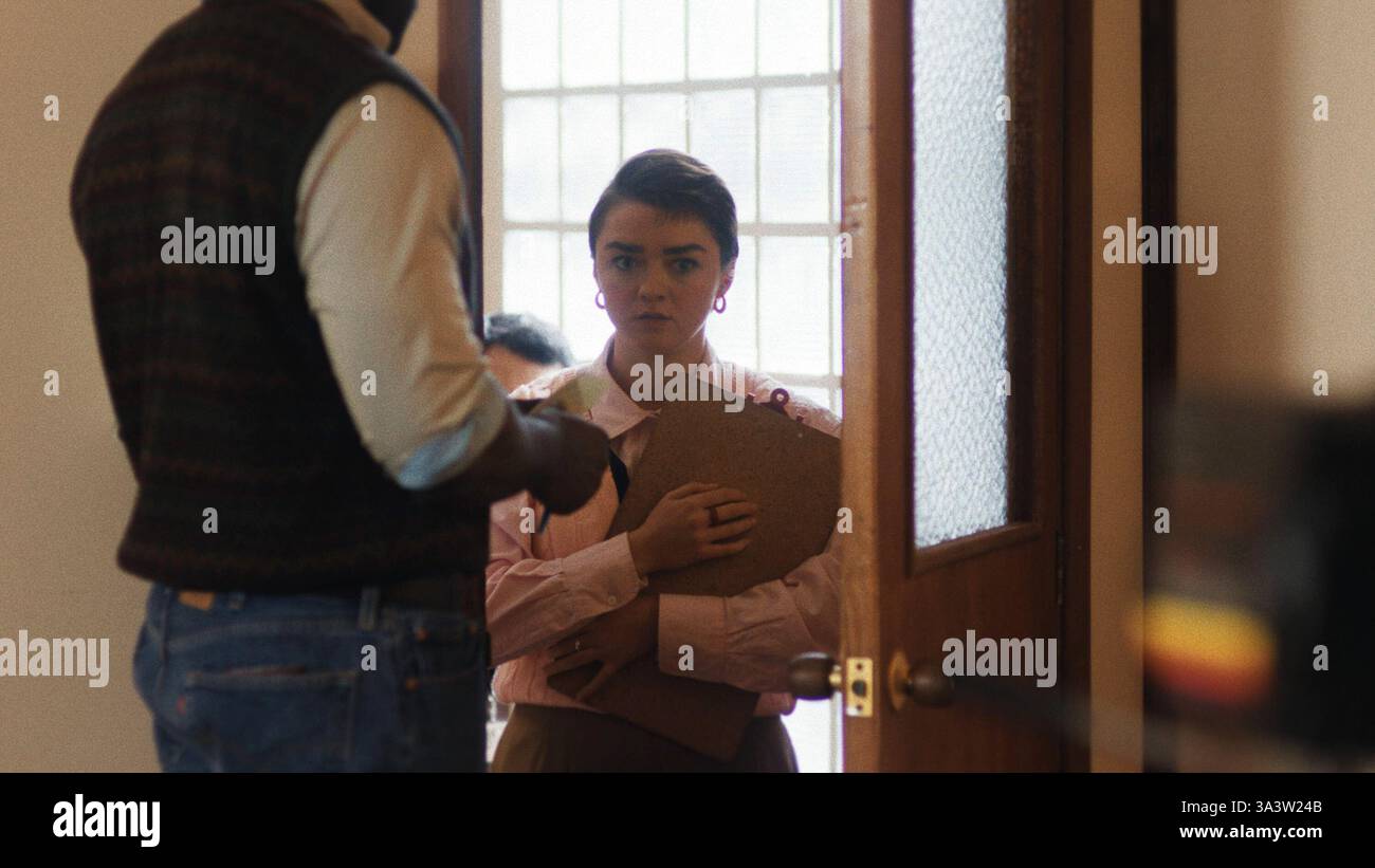 THE LUCKIEST MAN IN AMERICA, Maisie Williams, 2024. © IFC Films ...