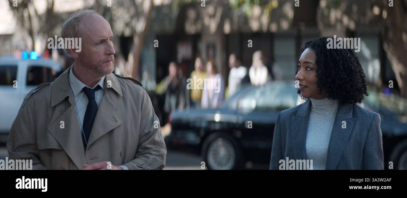 NOVOCAINE, from left: Matthew Walsh, Betty Gabriel, 2025. © Paramount ...