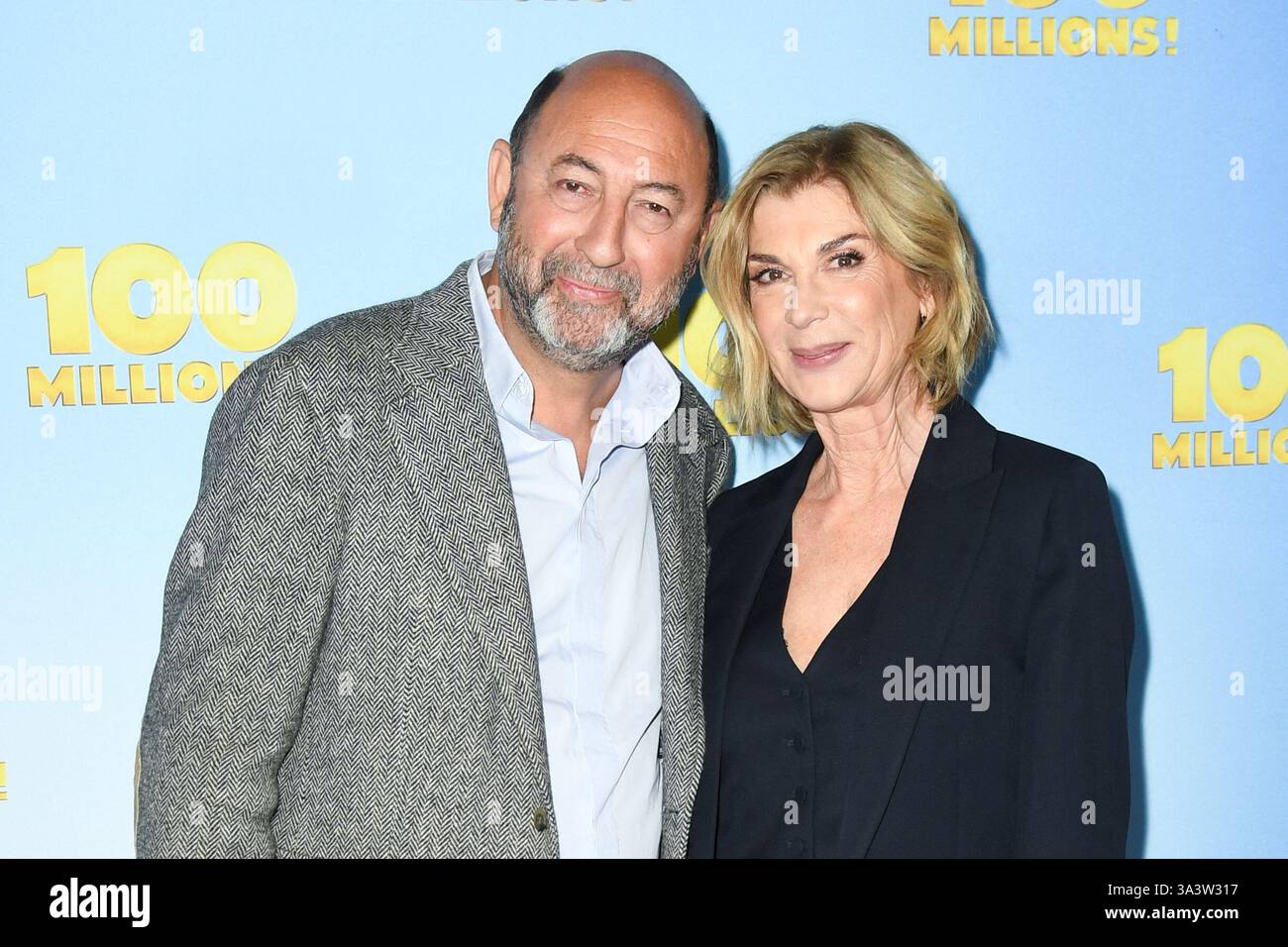 Paris, France. 17th Mar, 2025. Kad Merad and Michele Laroque attending ...