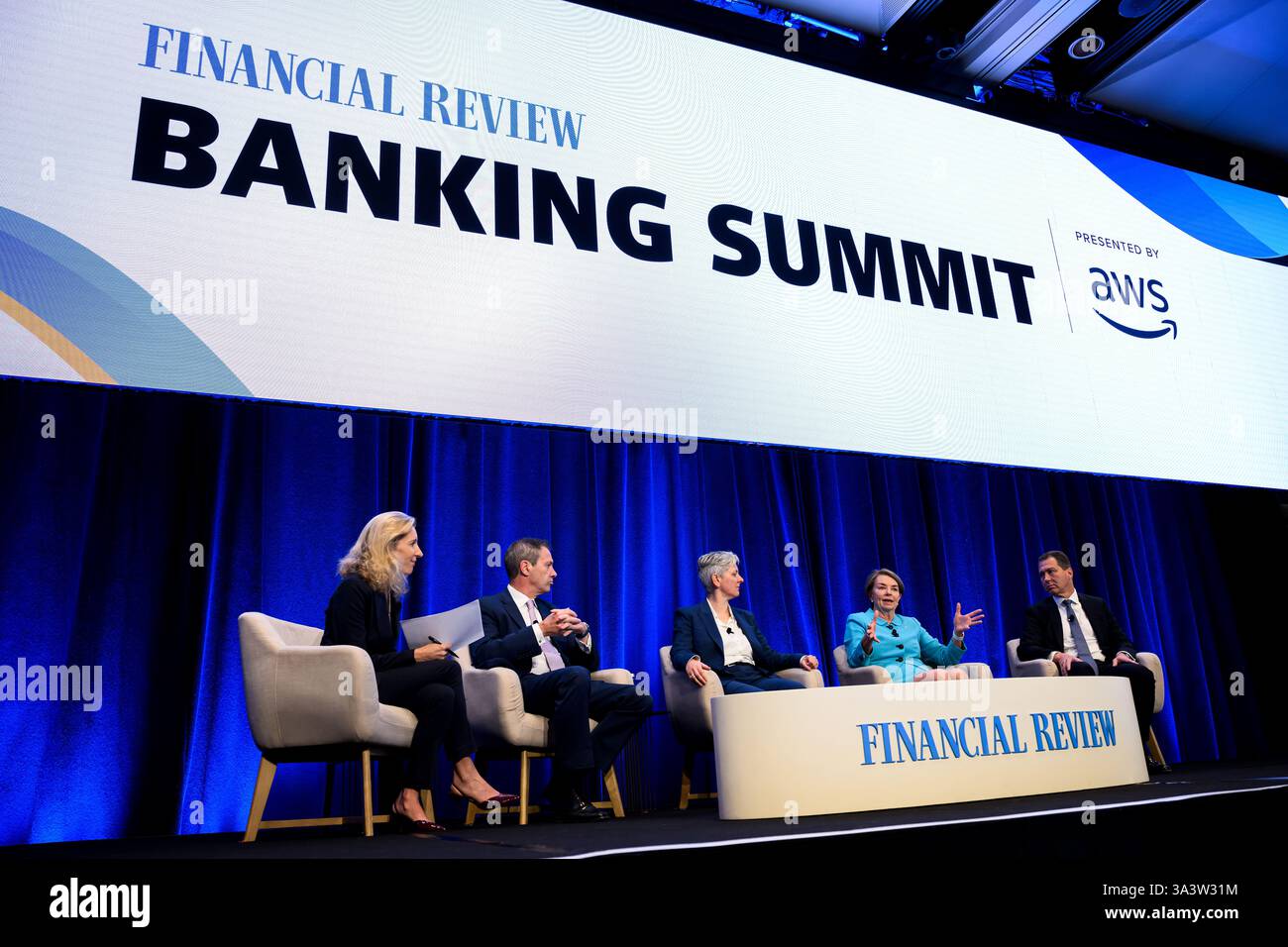 Sydney, Australia. 18th Mar, 2025. (L-R) Australian Financial Review ...