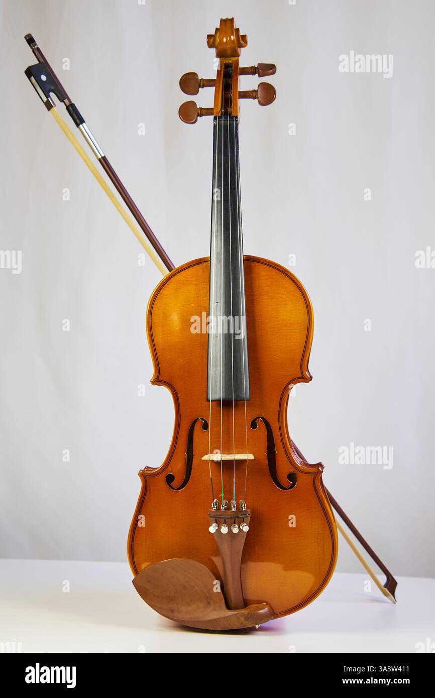 Beautiful Violin, string musical instrument, used for the ...