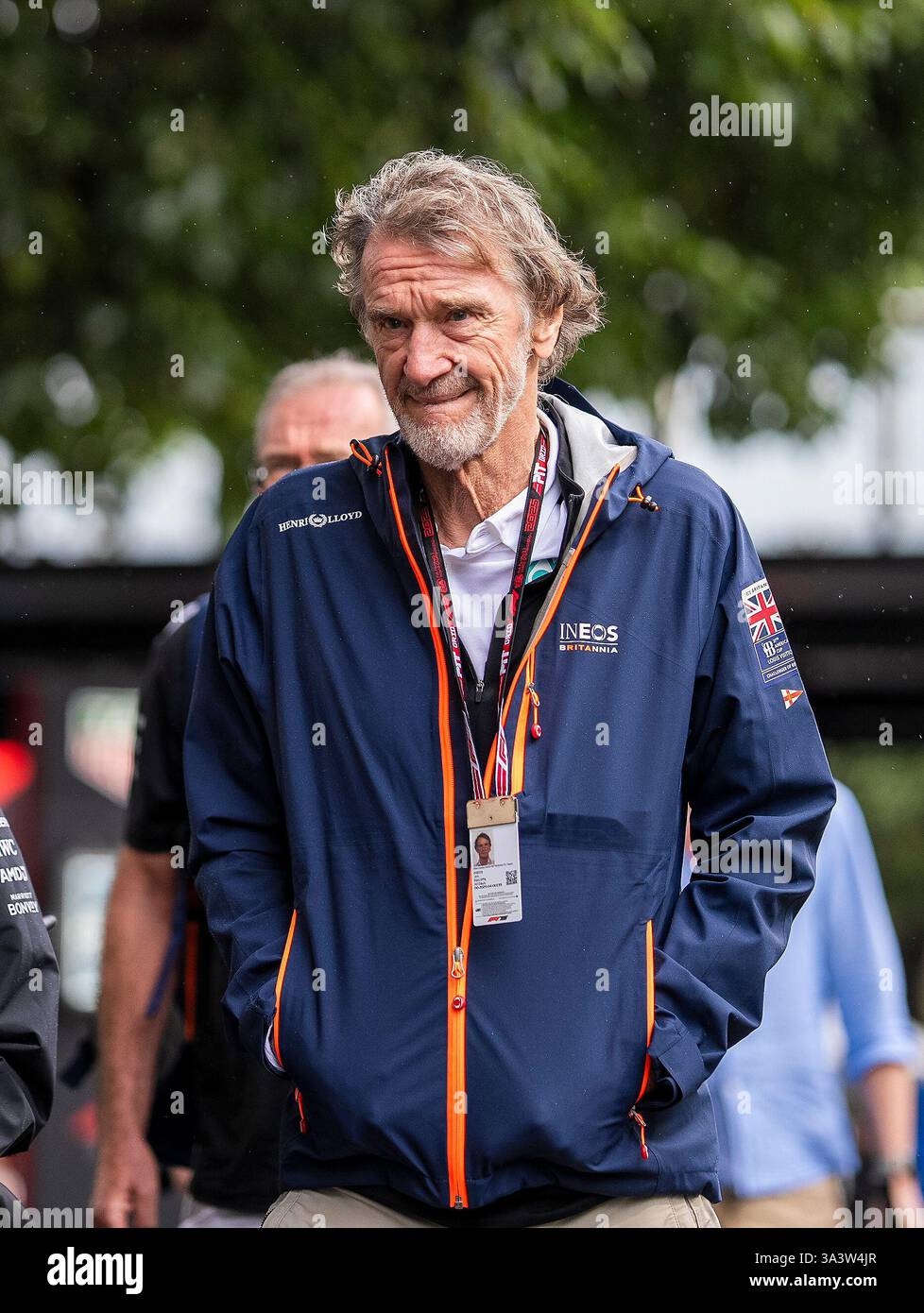 JIM RATCLIFFE in the Paddock during the FORMULA 1 LOUIS VUITTON ...