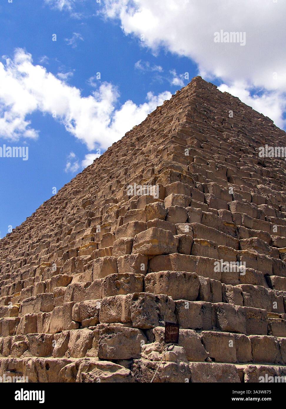 Pyramid of Menkaure, Giza, Egypt Stock Photo - Alamy