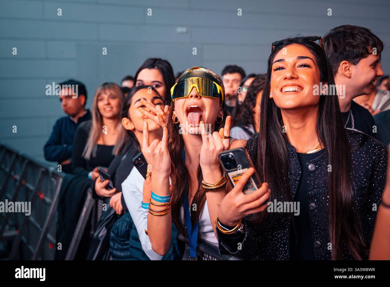 Barcelona, Spain. 16th March 2025. Jhayco (aka Jhay Cortez), reggaeton ...