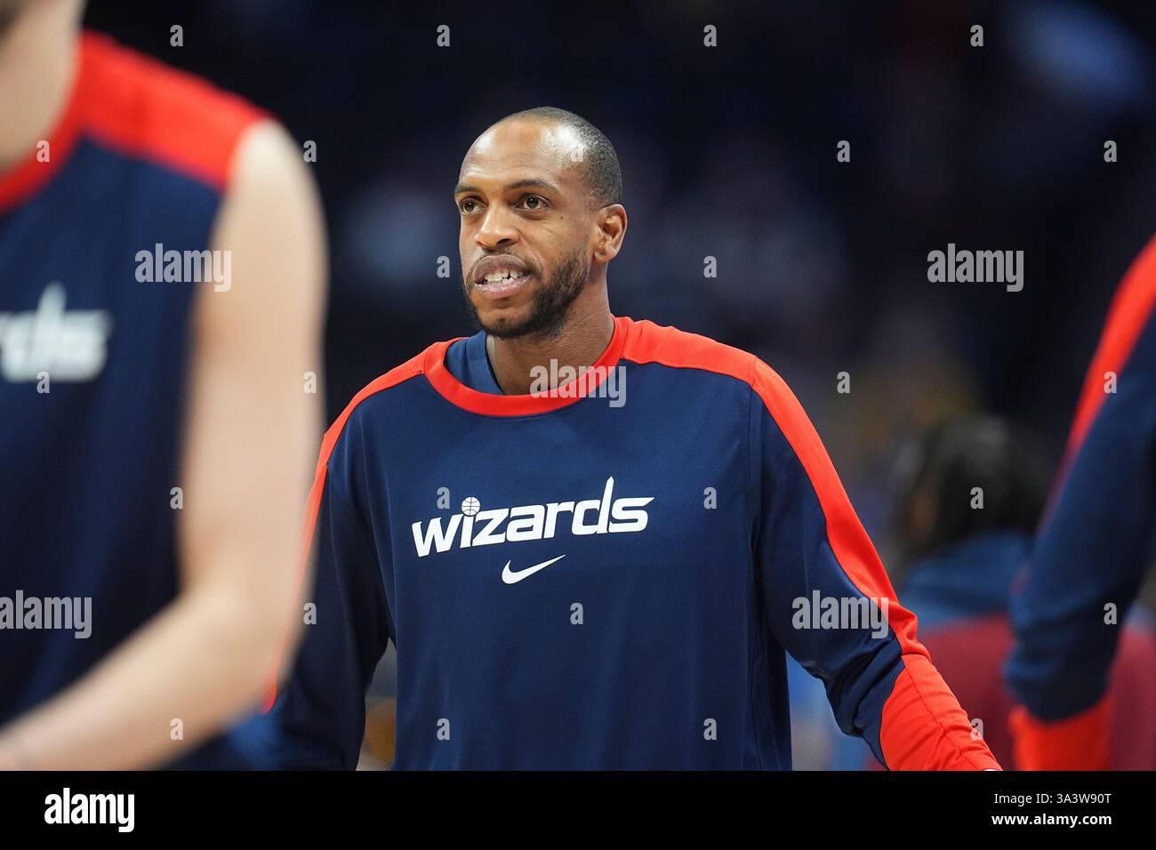 Washington Wizards forward Khris Middleton (32) in the first half of an ...