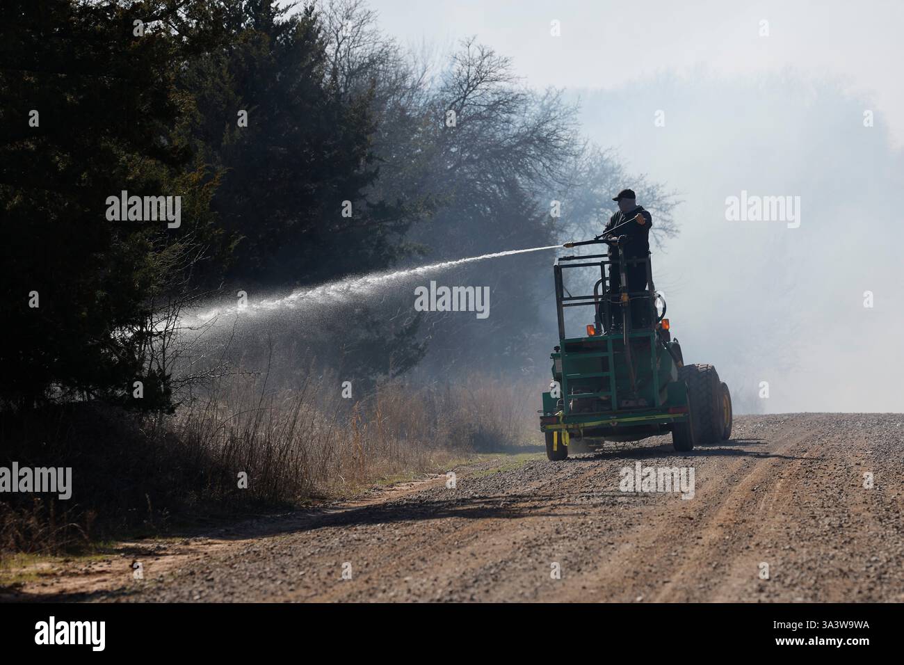 Fire crews and volunteers battle hot spots and new fires 8 miles west ...