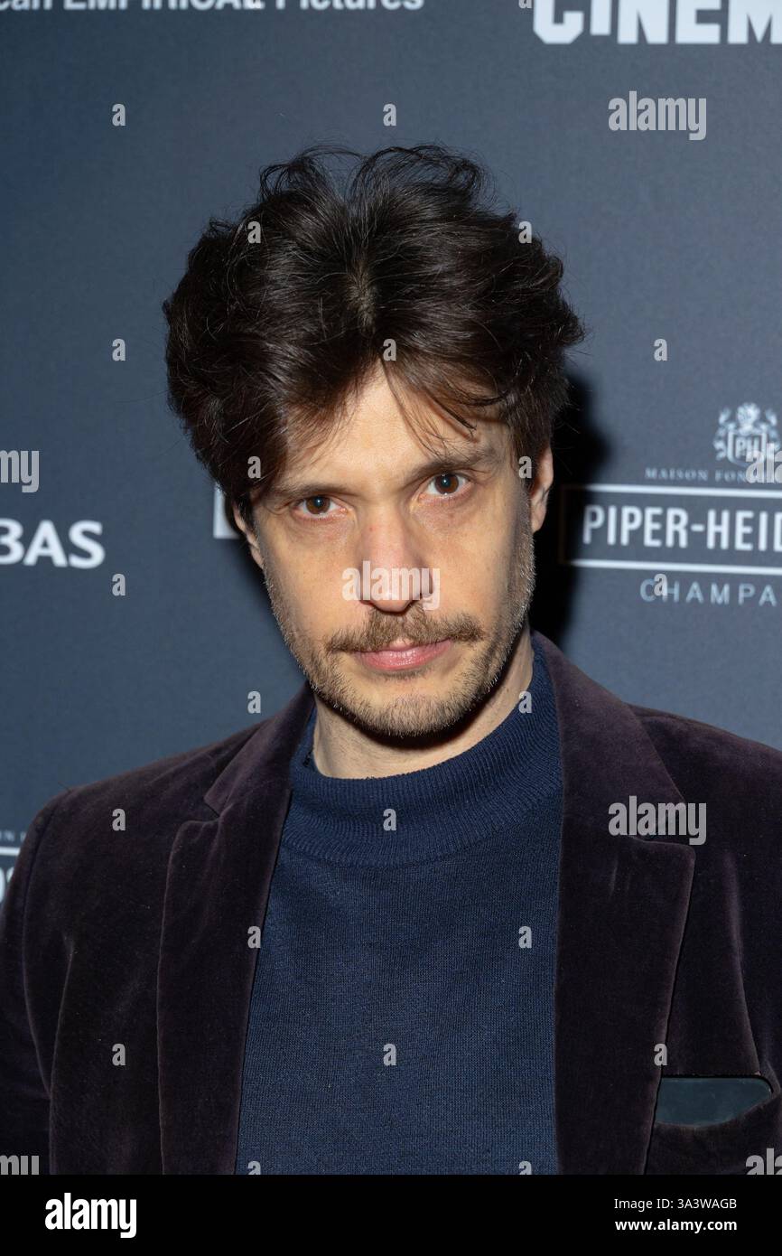 Paris, France. 17th Mar, 2025. Rodolphe Pauly attends the 'Wes Anderson ...