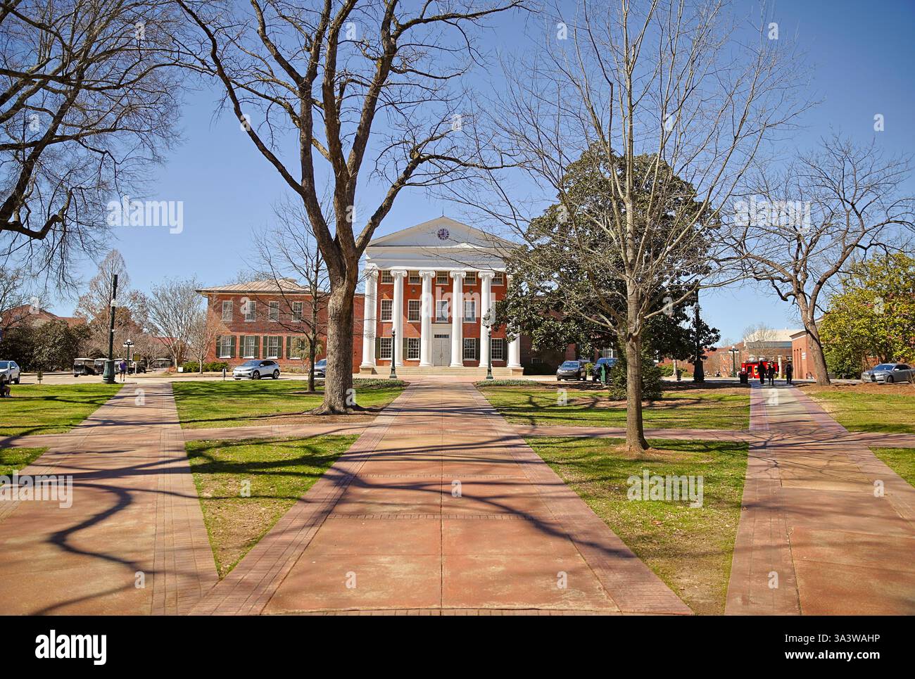 Oxford, MS - February 28, 2025: The Lyceum is an academic building at ...