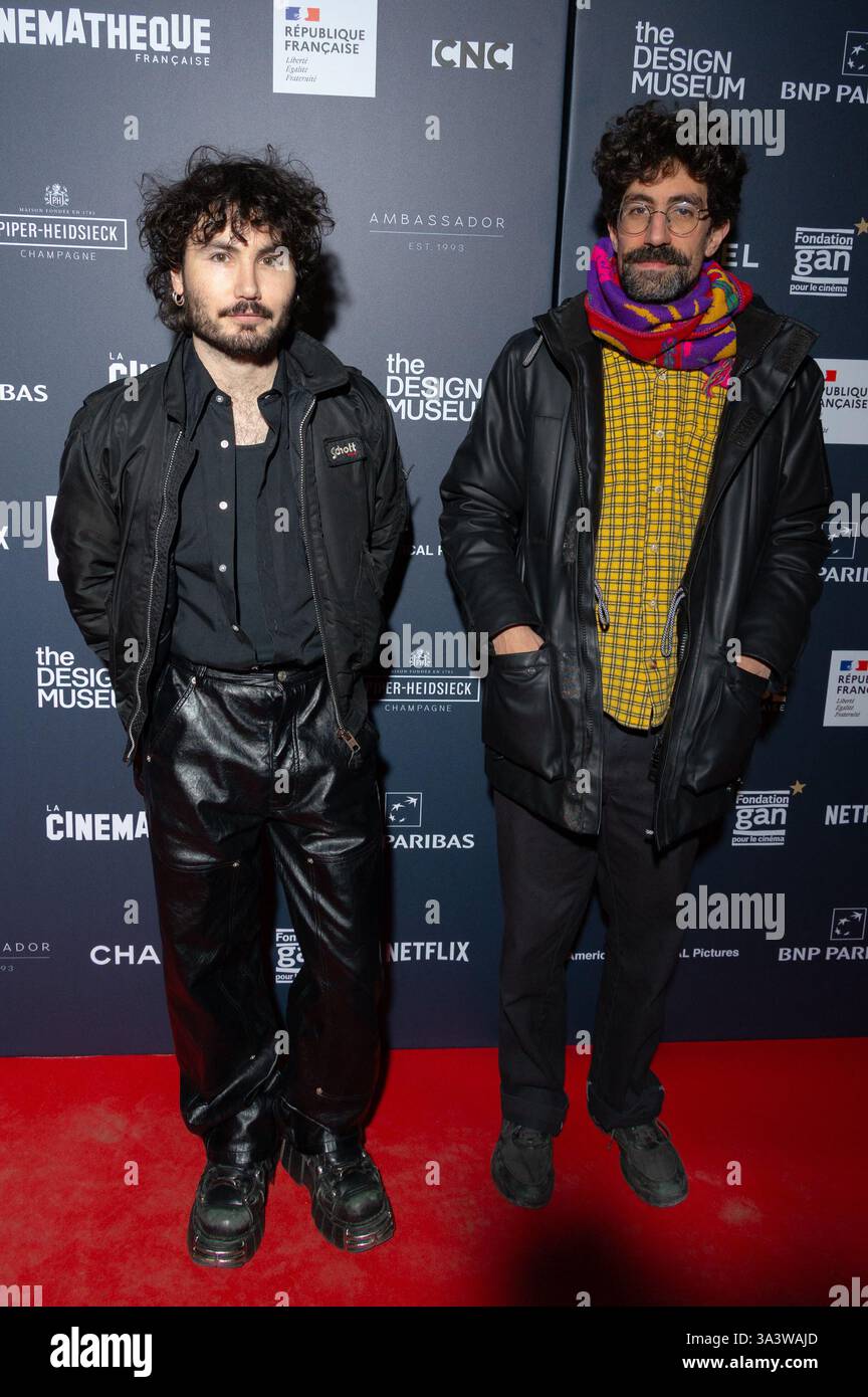 Alexis Langlois and guest attends the 'Wes Anderson Exhibition ...