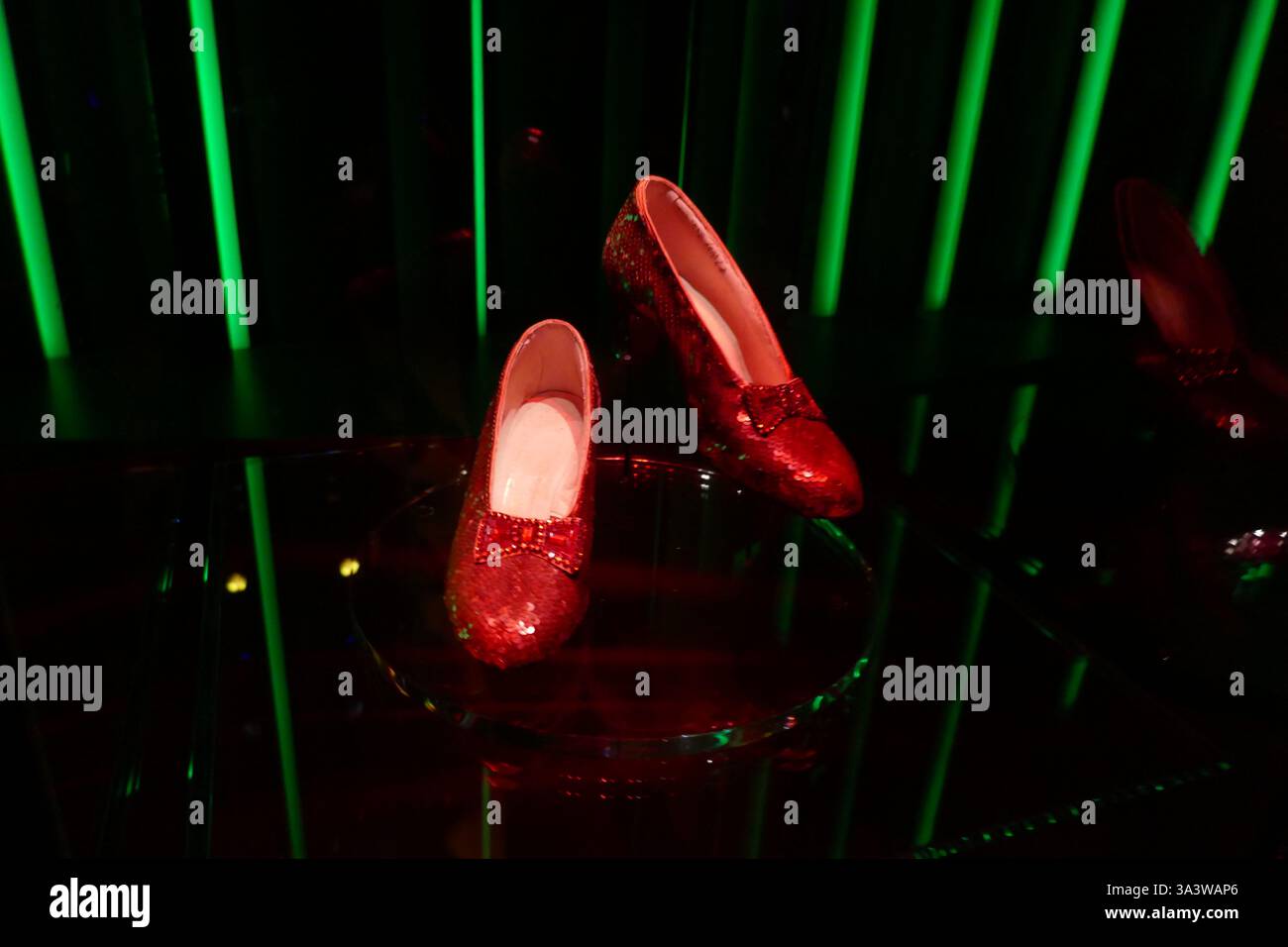 Los Angeles, California, USA 16th March 2025 The Wizard of Oz Dorothy Ruby Red Slippers worn by ...