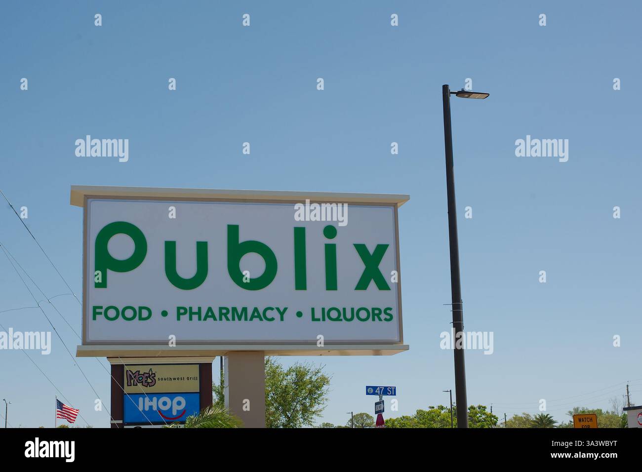 Editorial Use Only March 17, 2025. Pinellas Park, FL, USA, Publix ...