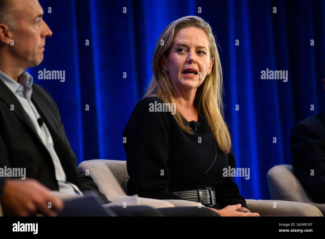 Sydney, Australia. 18th Mar, 2025. ING Australia CEO Melanie Evans ...