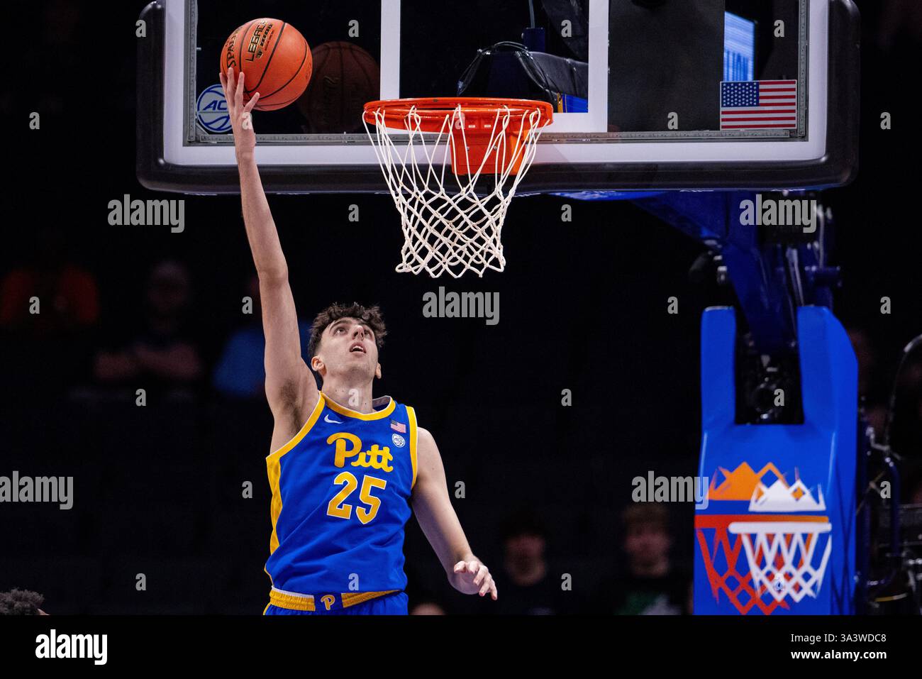 March 11, 2025: Pittsburgh Panthers forward Guillermo Diaz Graham (25 ...