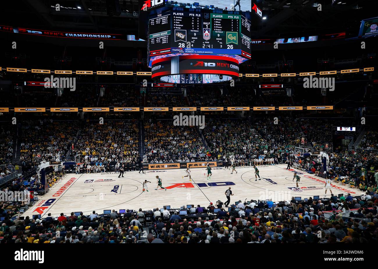 March 16, 2025: Capital One Arena during the A10 Men's Basketball ...