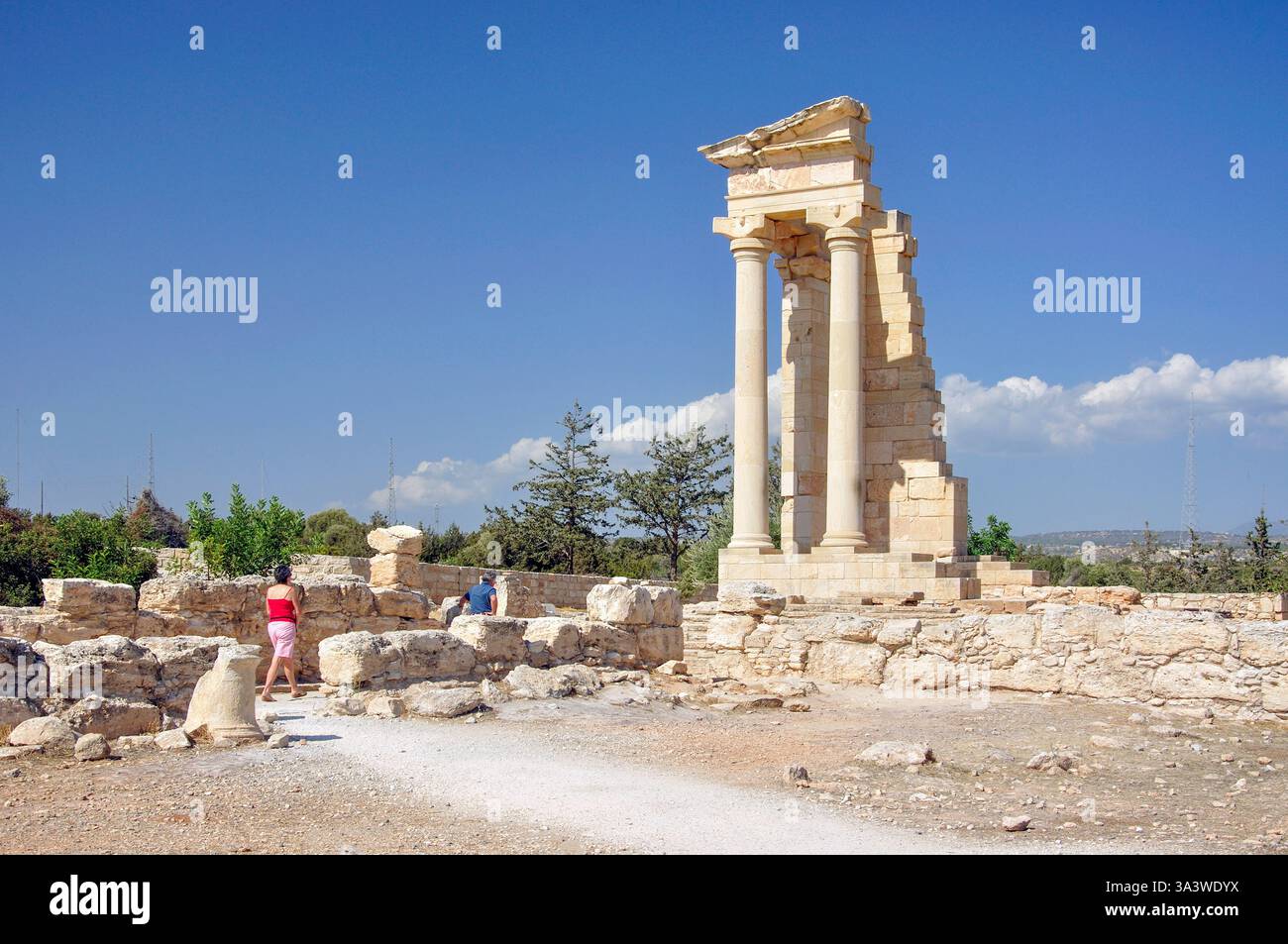 Temple of Apollo, Sanctuary of Apollo Hylates, Kourion, Limassol ...